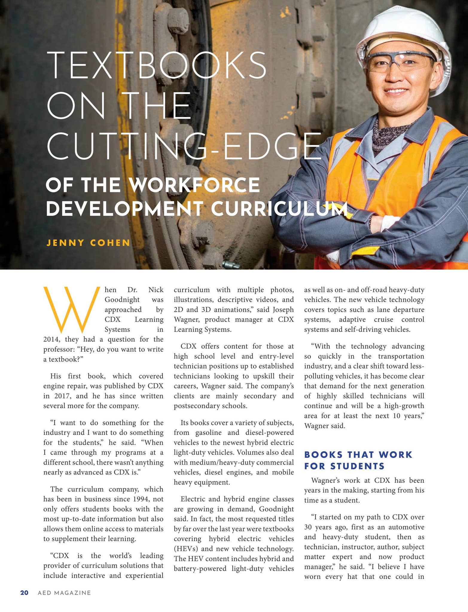 CDX Featured in AED Magazine by Jones & Bartlett Learning - Issuu