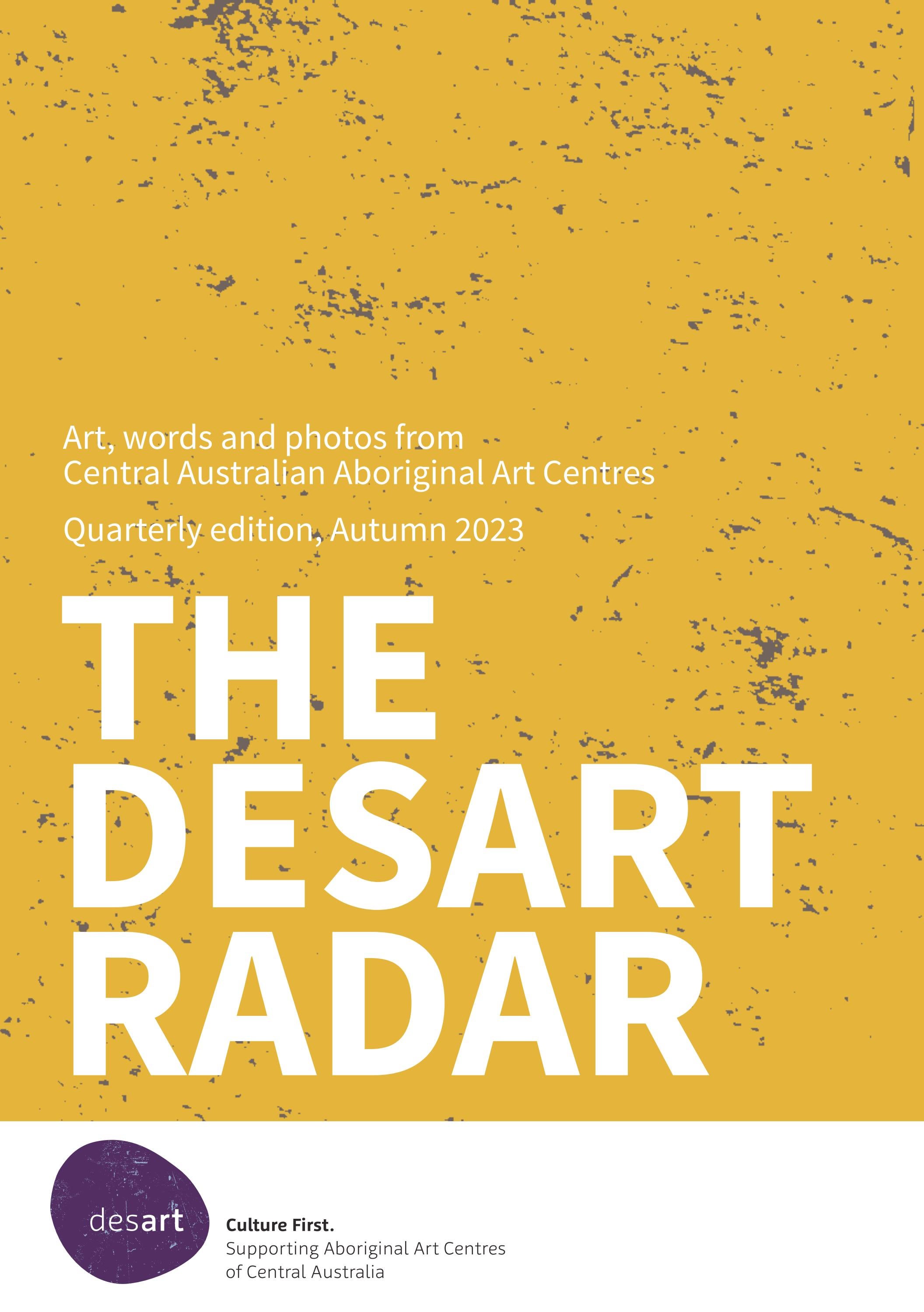 The Desart Radar Autumn 2023 by Desart - Issuu