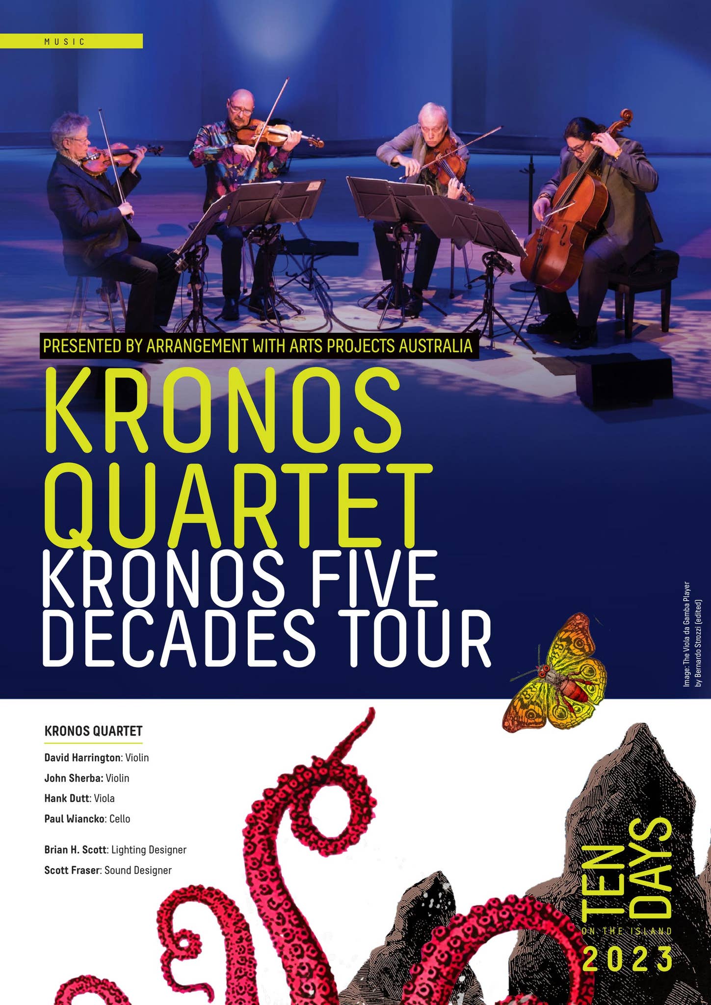 KRONOS Five Decades Tour program by tendaystas - Issuu