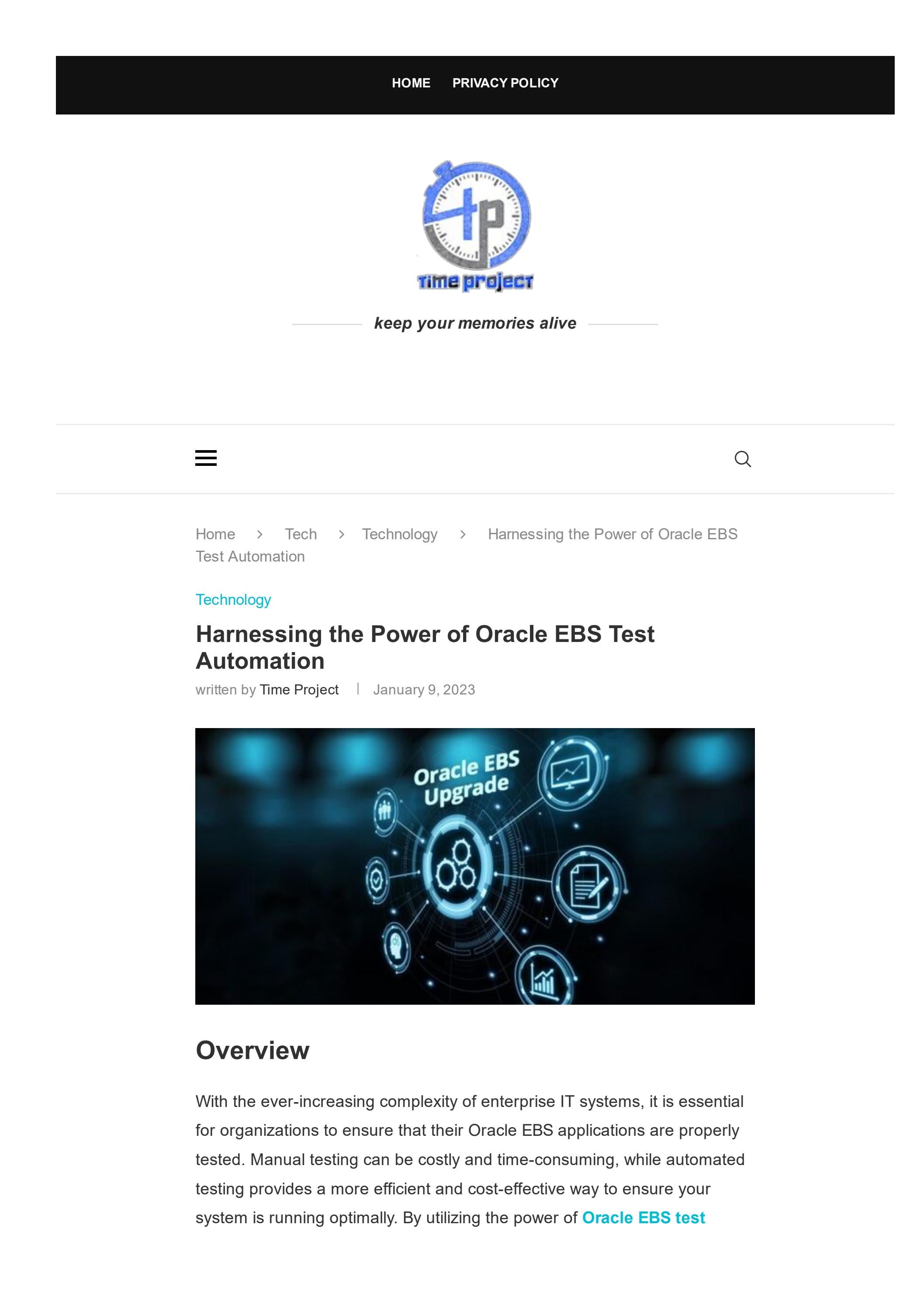 Harnessing The Power Of Oracle Ebs Test Automation By Opkey Issuu