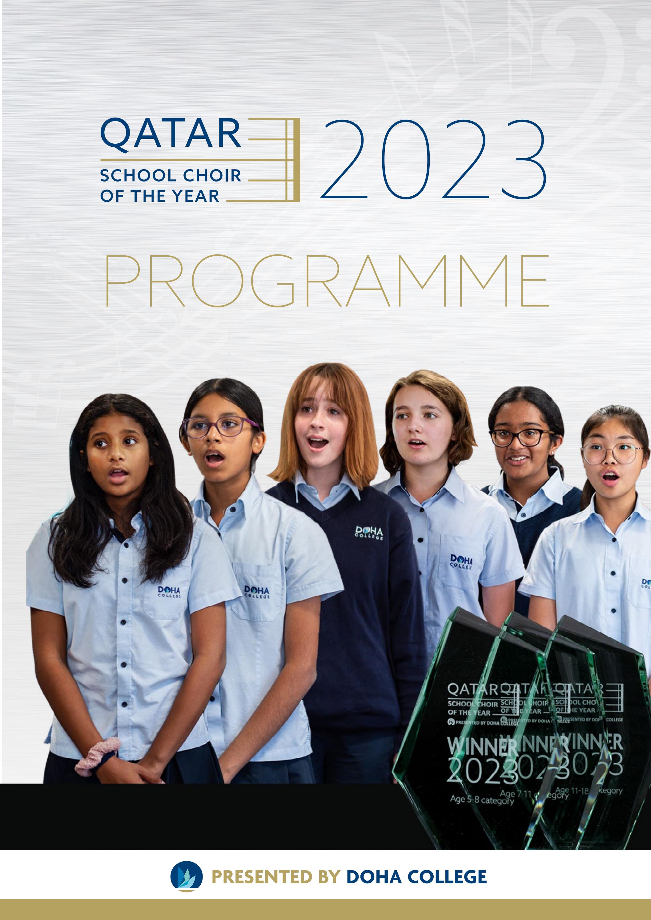 QSCOY 2023 - programme by Doha College - British International school ...