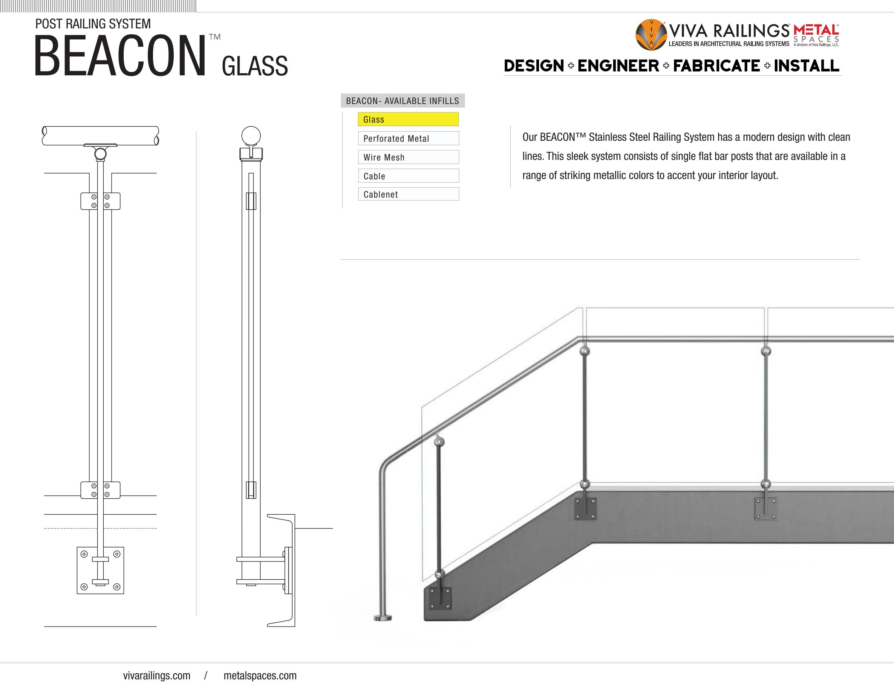 BEACON GLASS by viva.railings - Issuu