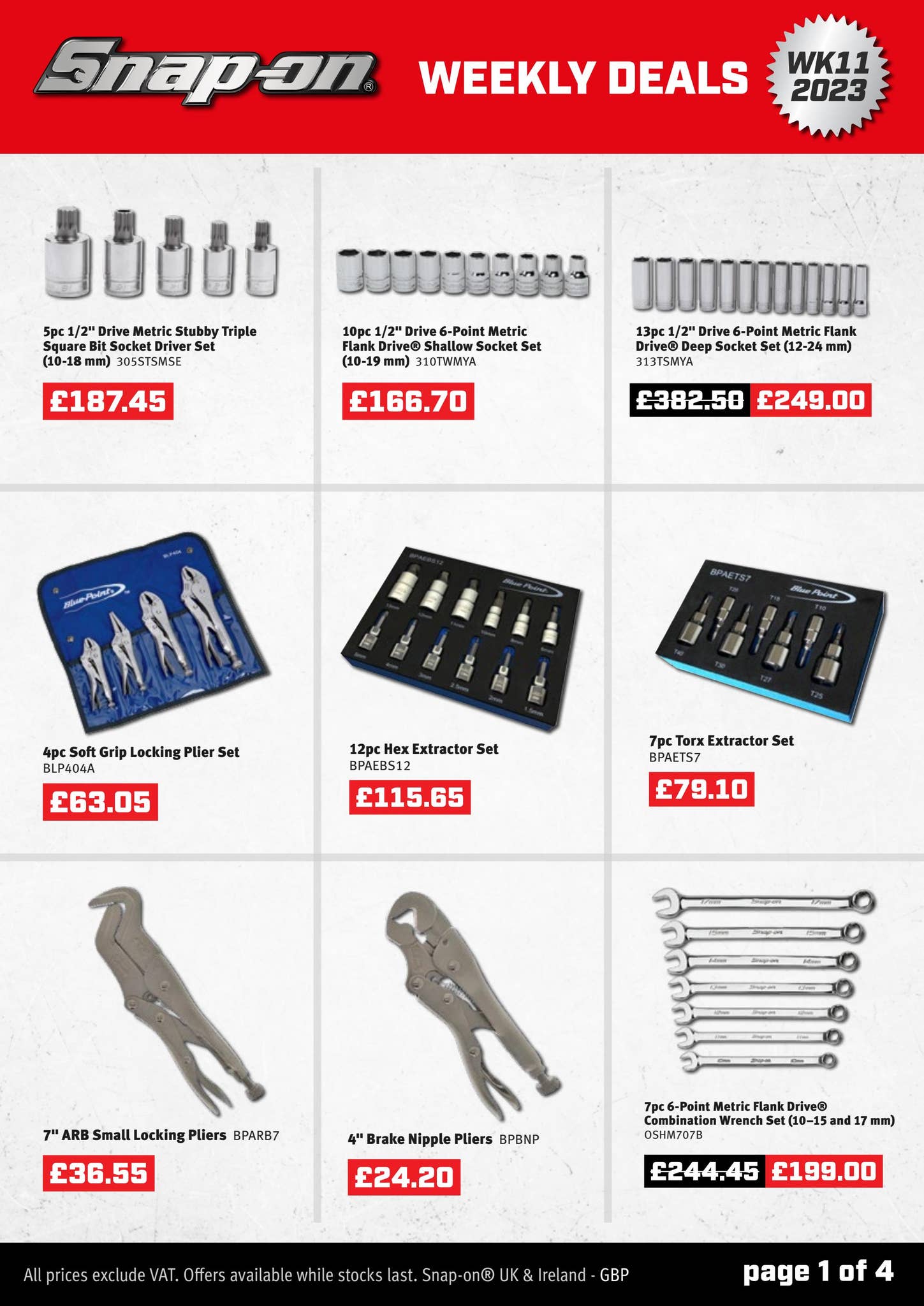 Snap-on Tools March Week 11 Digital Update Flyer UK by Snap-on Tools UK ...