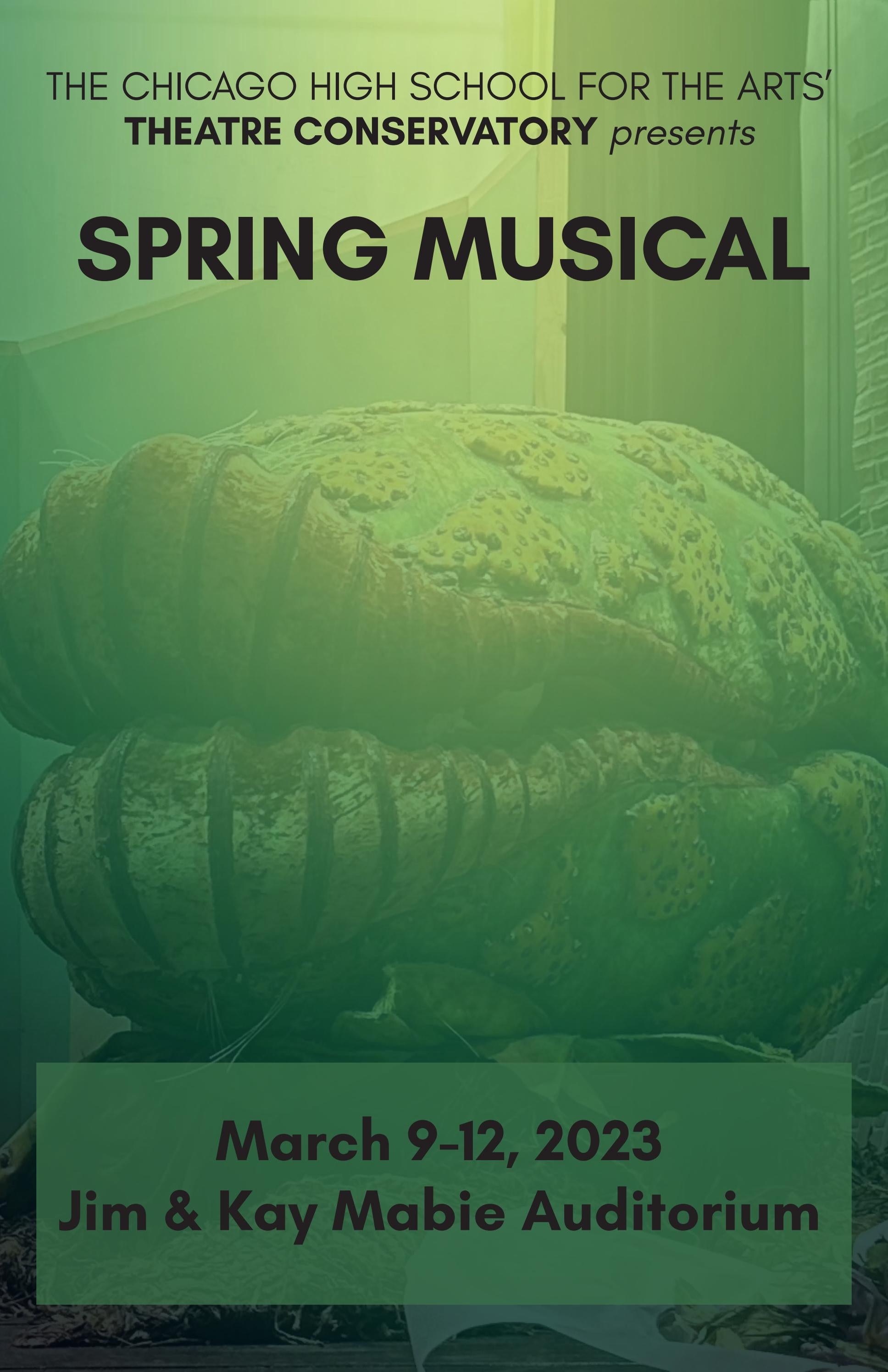 ChiArts Theatre: Spring Musical Program 2023 by The Chicago High School ...