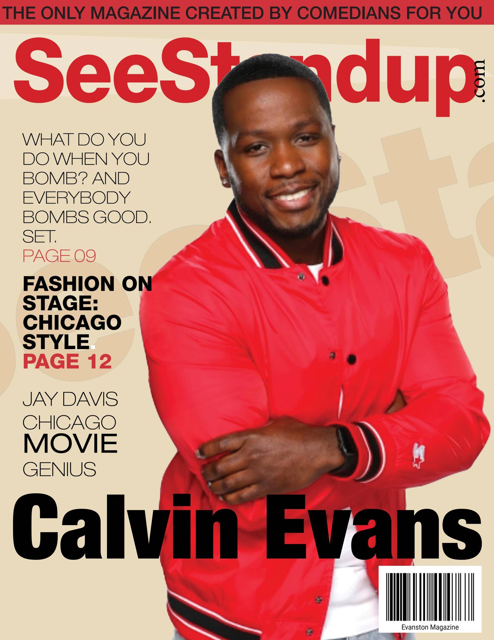 Seestandup.com Magazine - Calvin Evans edition by Aaron Foster - Issuu