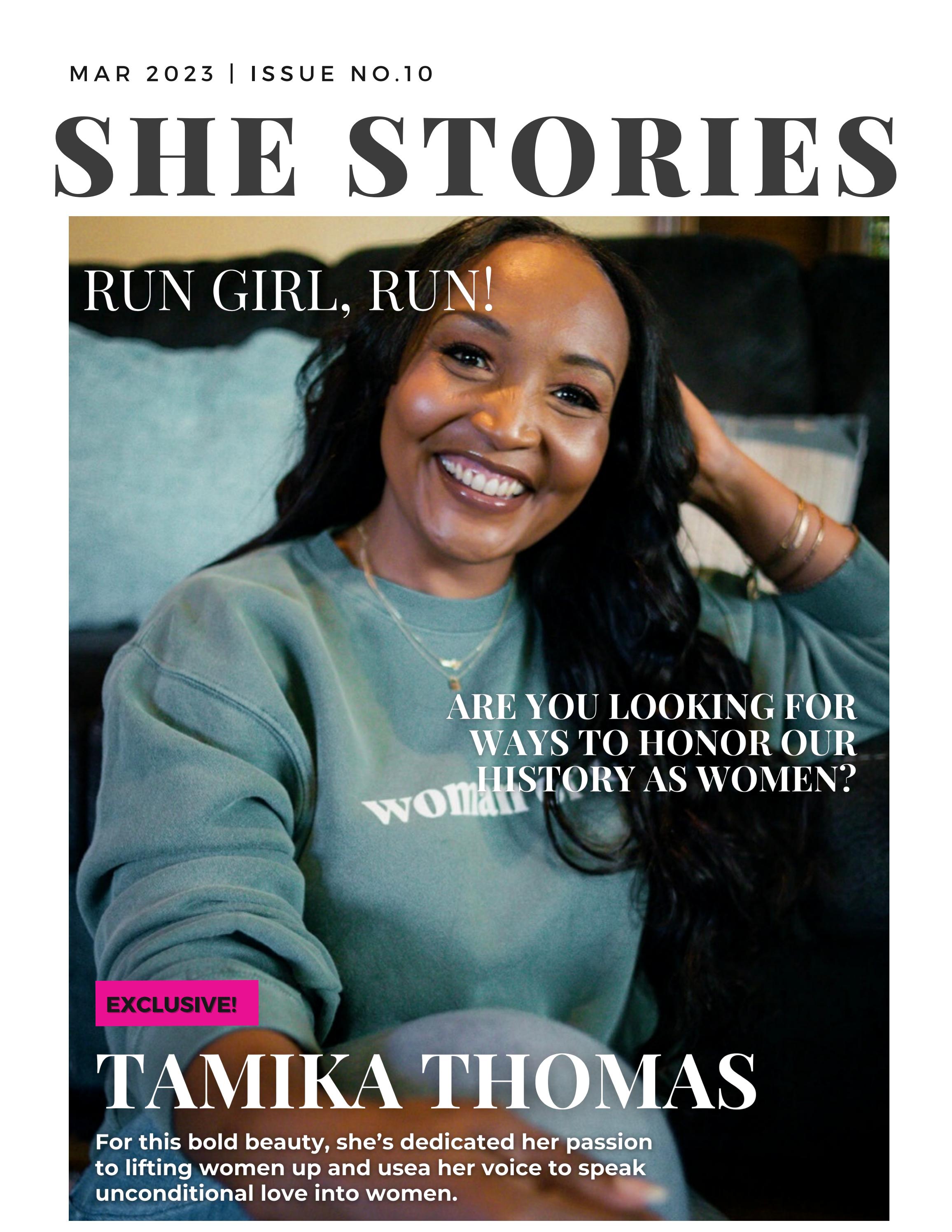 She Stories Feature Friday - Tamika Thomas by Shestories - Issuu