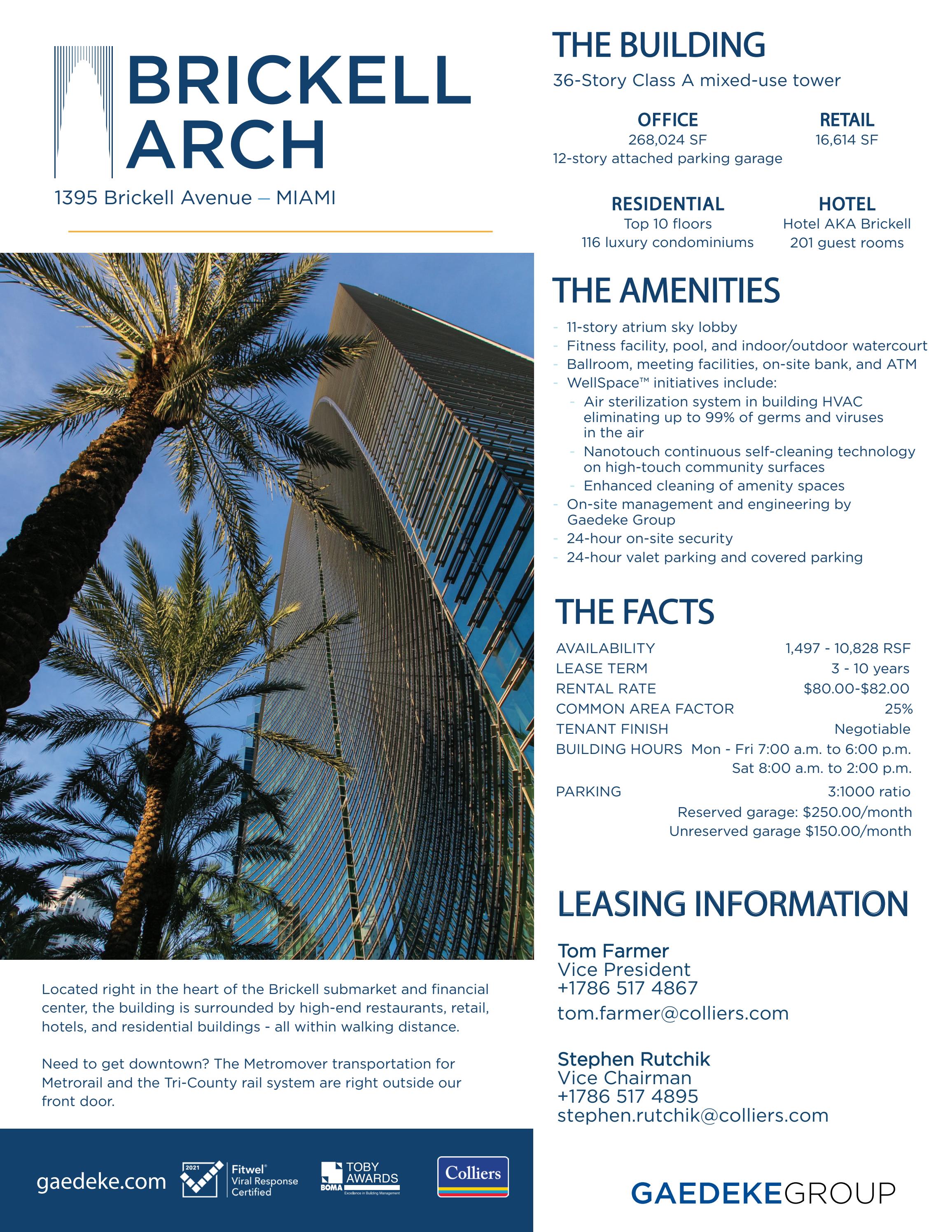 SE_MC - Brickell Arch - Fact Sheet by Colliers - Issuu