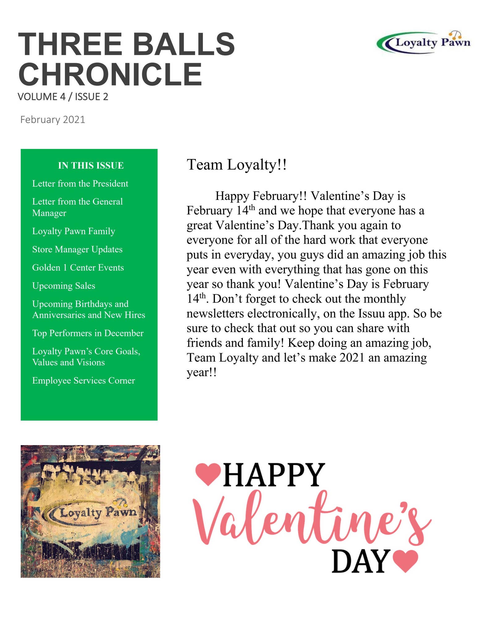 Loyalty Pawn's Three Balls Chronicle Volume 4 Issue 2 by Loyalty Pawn ...