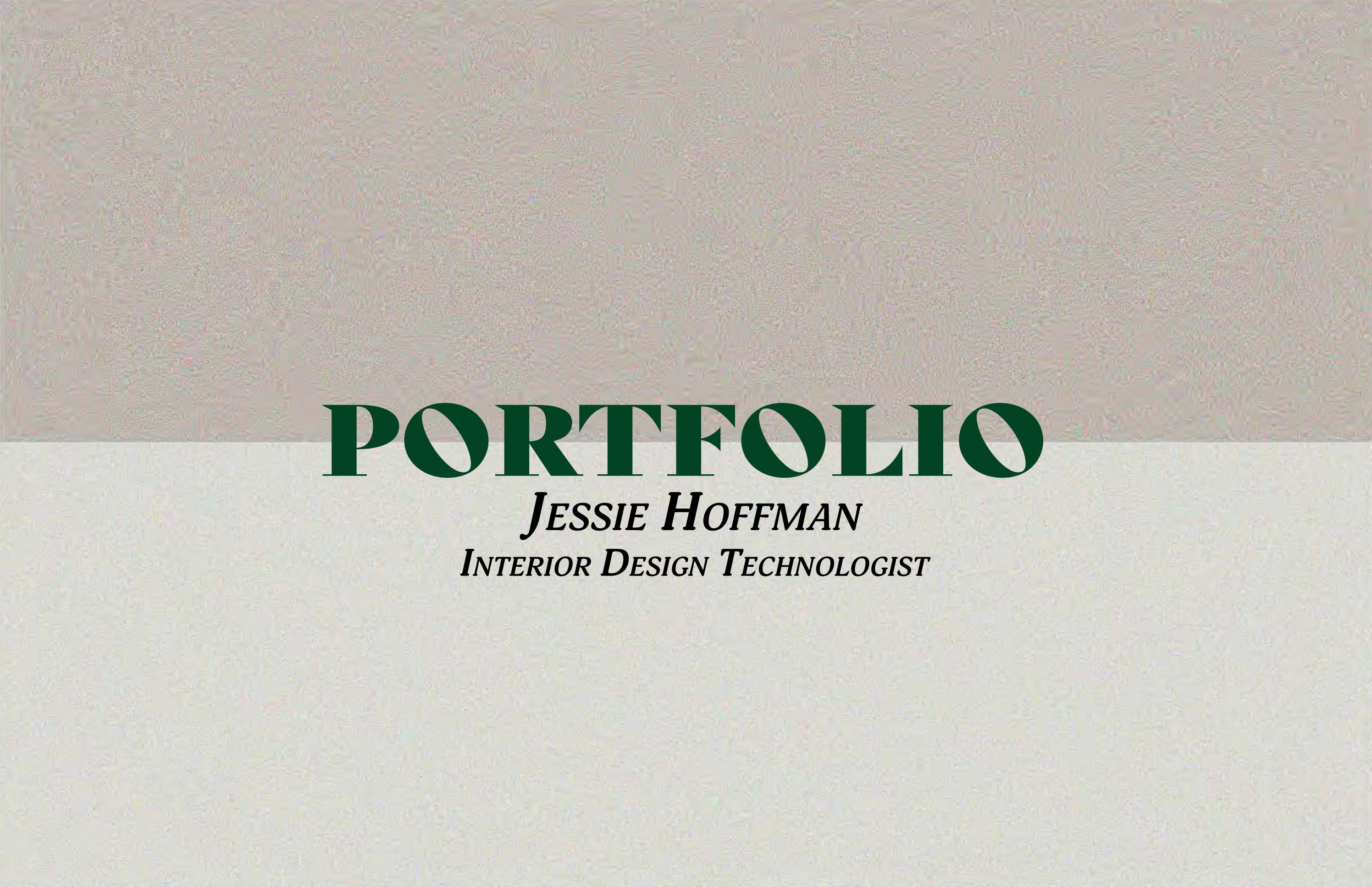 Jessie Hoffman- Portfolio by Jessie Hoffman - Issuu