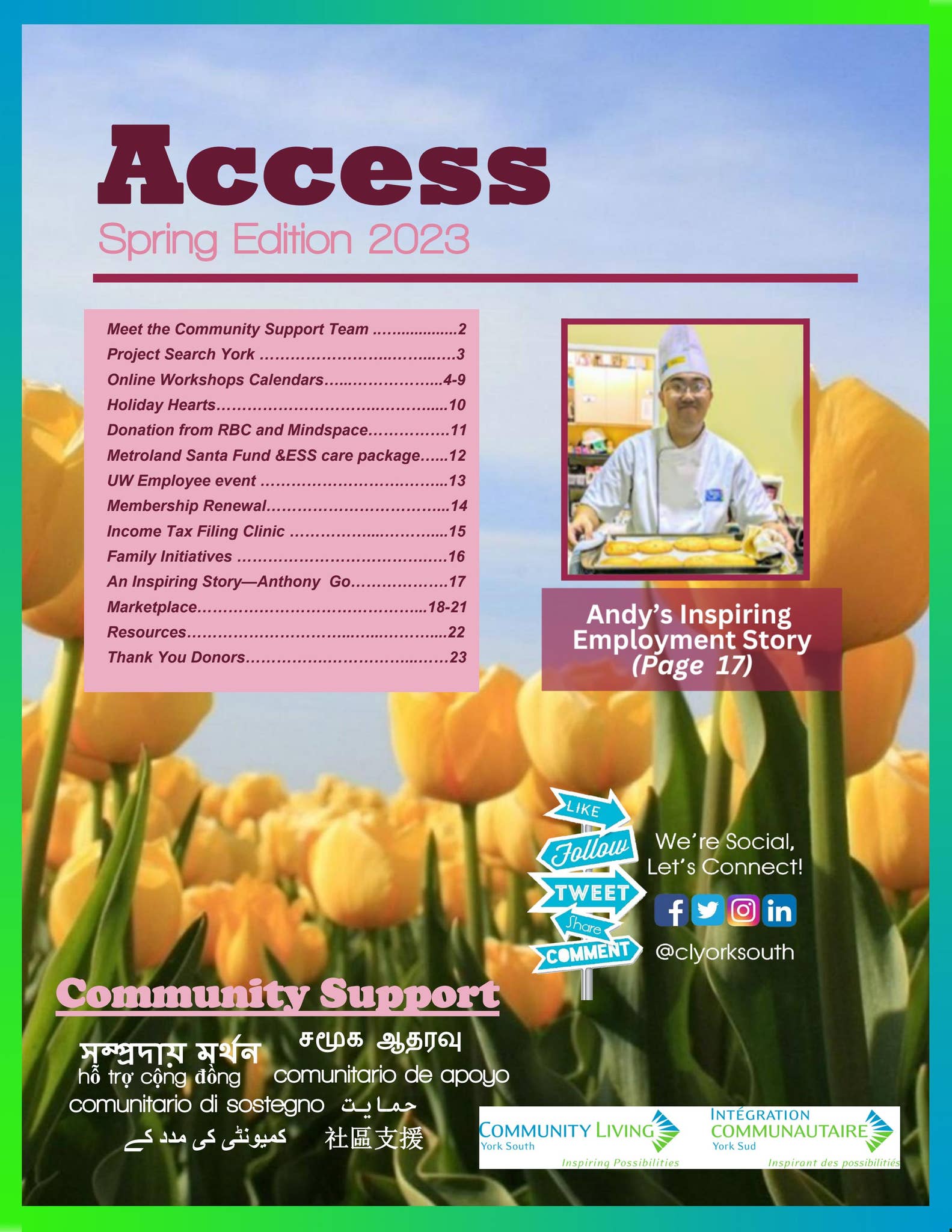 Access Newsletter - Spring Edition 2023 by CLYorkSouth - Issuu