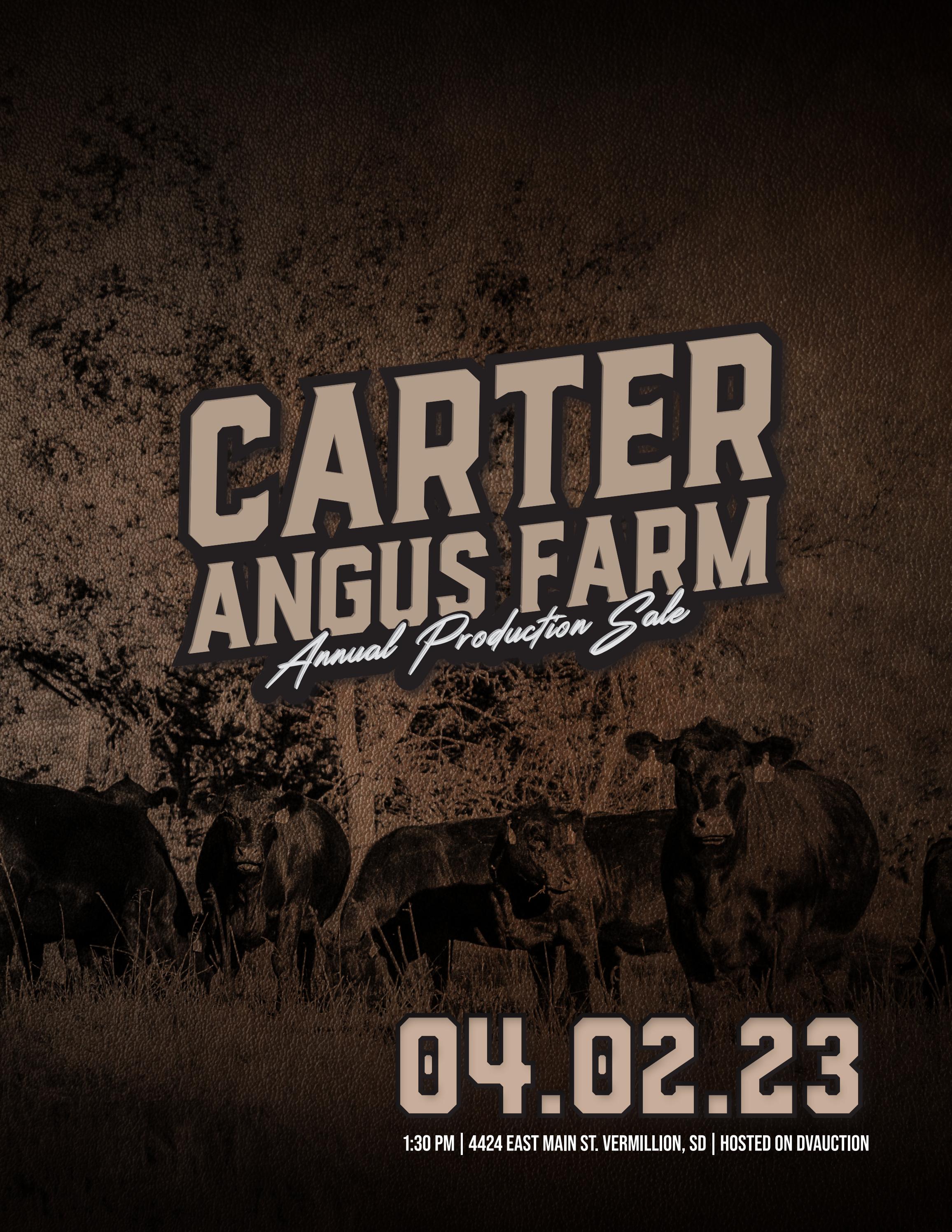 Carter Angus Farm Annual Production Sale by Addison K Creative Co - Issuu