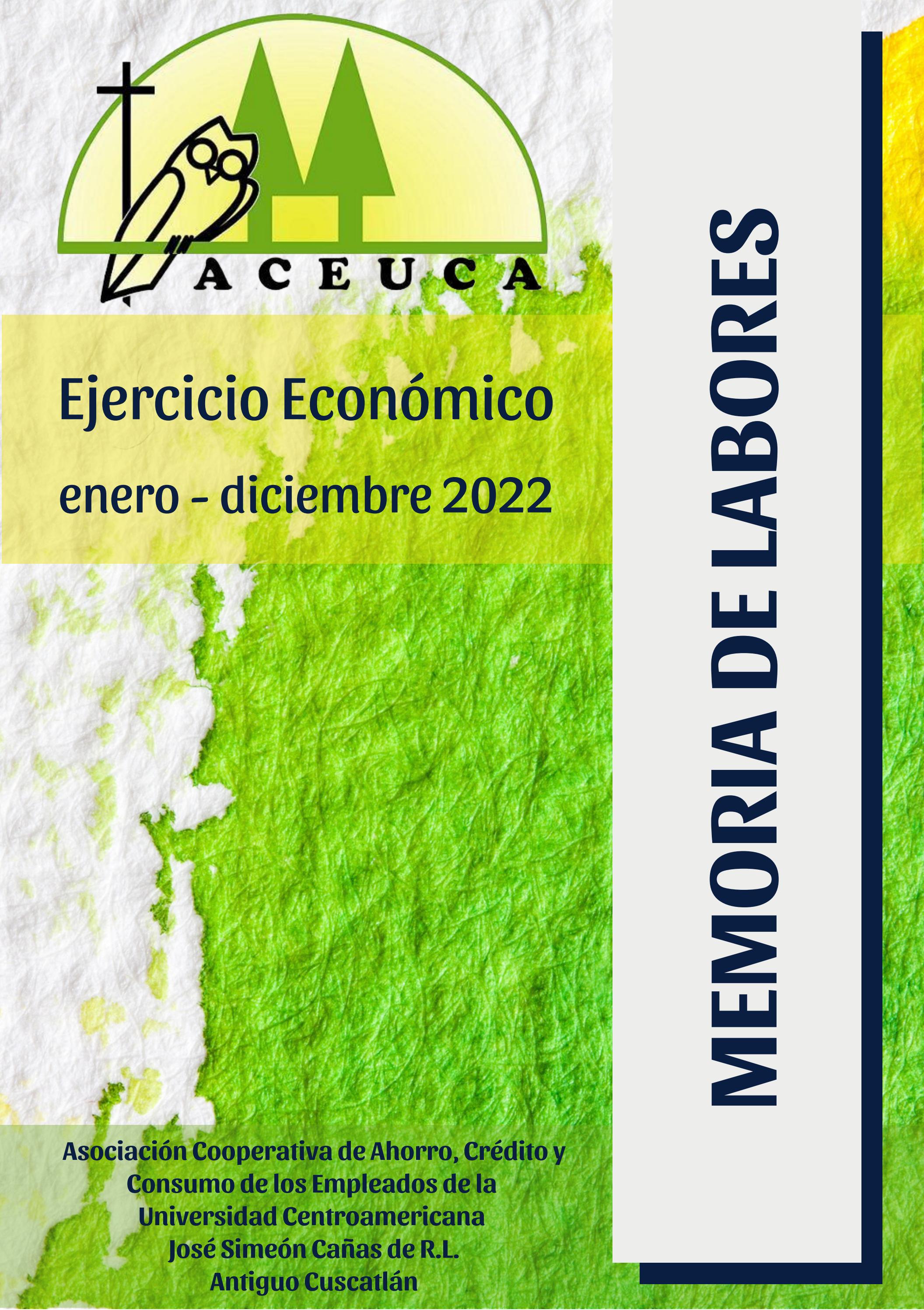 Memoria de Labores 2022 by ACEUCA - Issuu