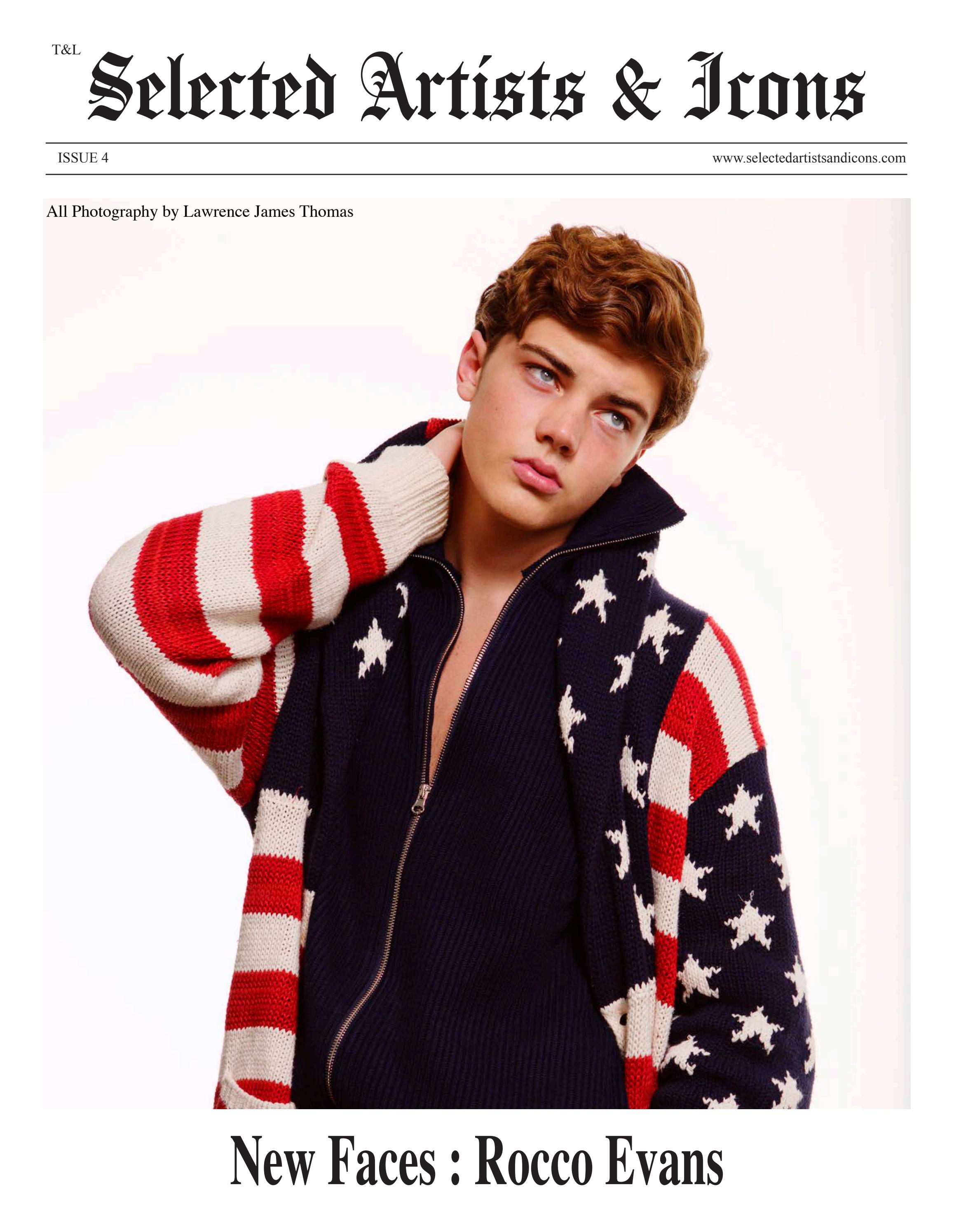 NEW FACES : ROCCO EVANS by selectedartistsandicons - Issuu