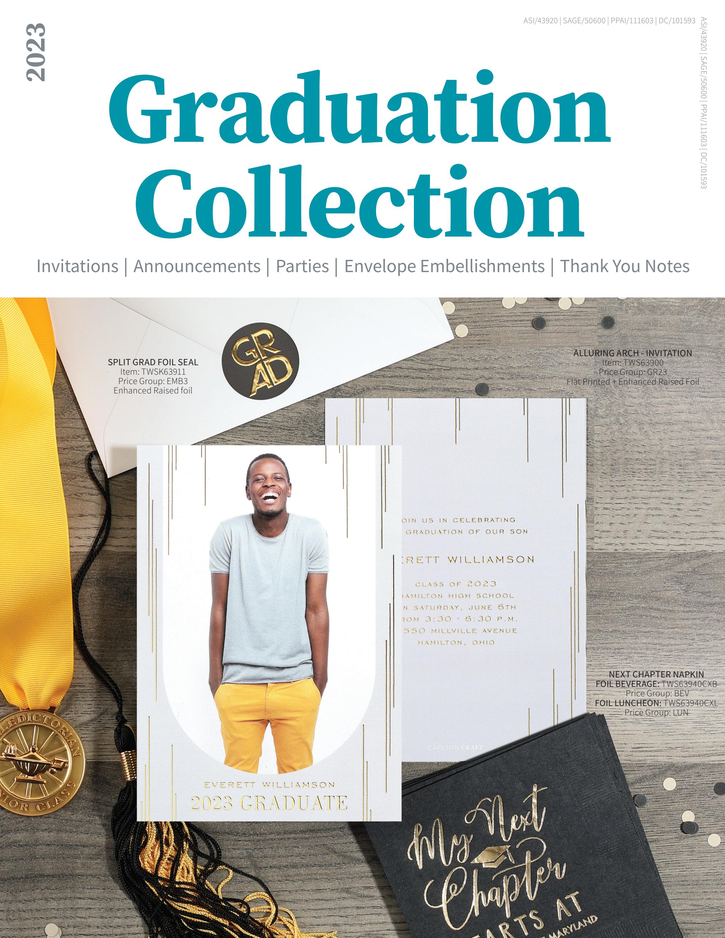 2023 Graduation Collection Flyer by Carlson Craft - Issuu