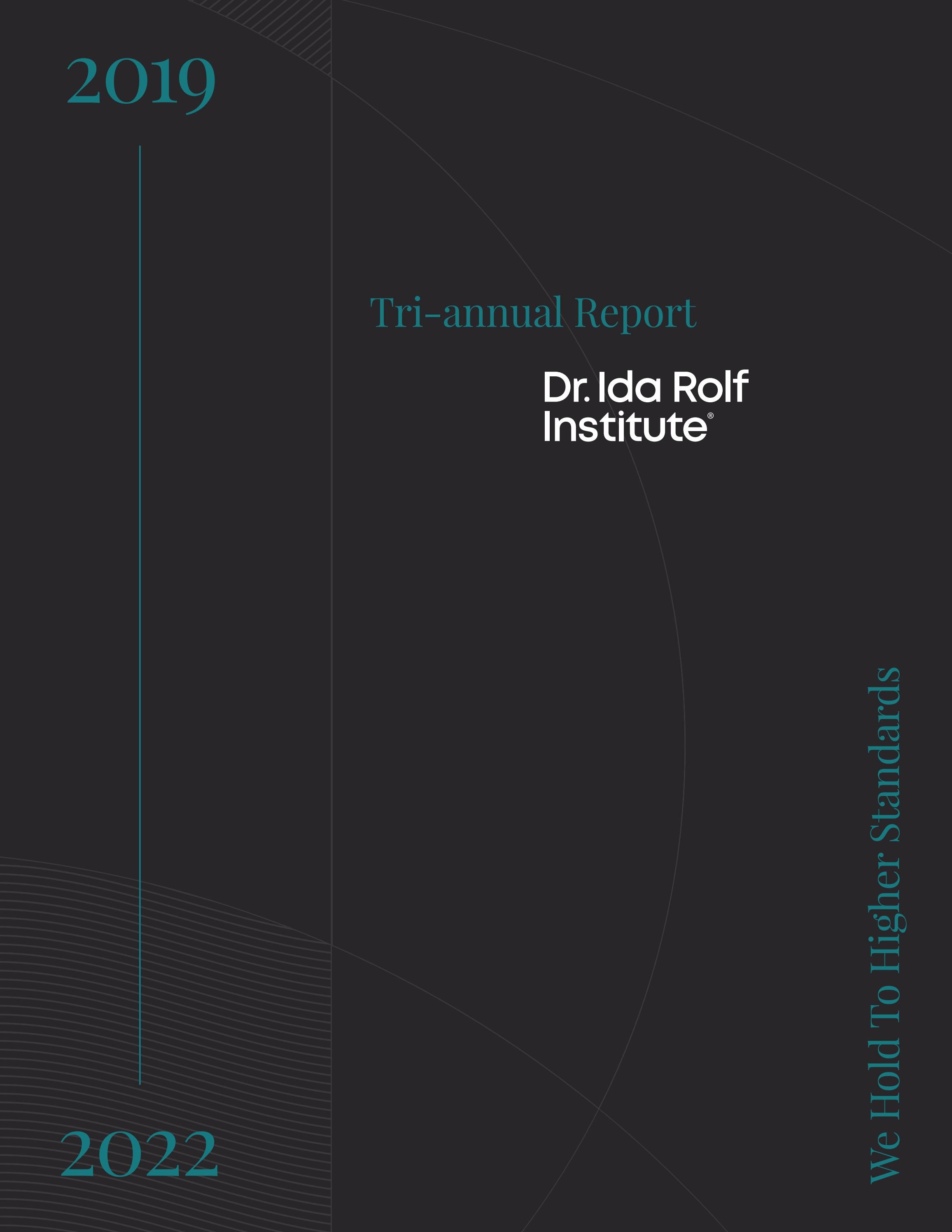 DIRI 2019-2022 Tri-Annual Report by Dr. Ida Rolf Institute - Issuu