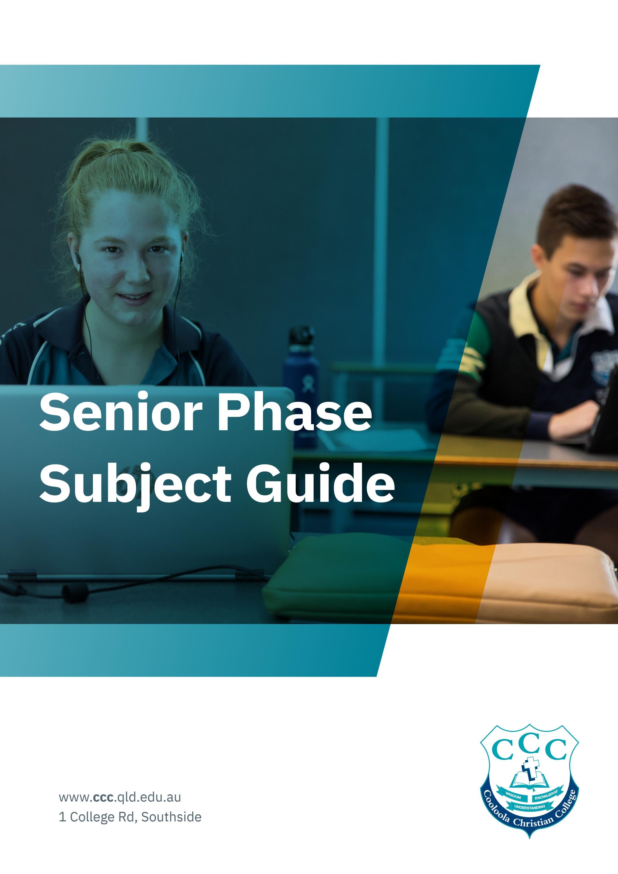 Senior Phase Subject Handbook by Cooloola Christian College - Issuu