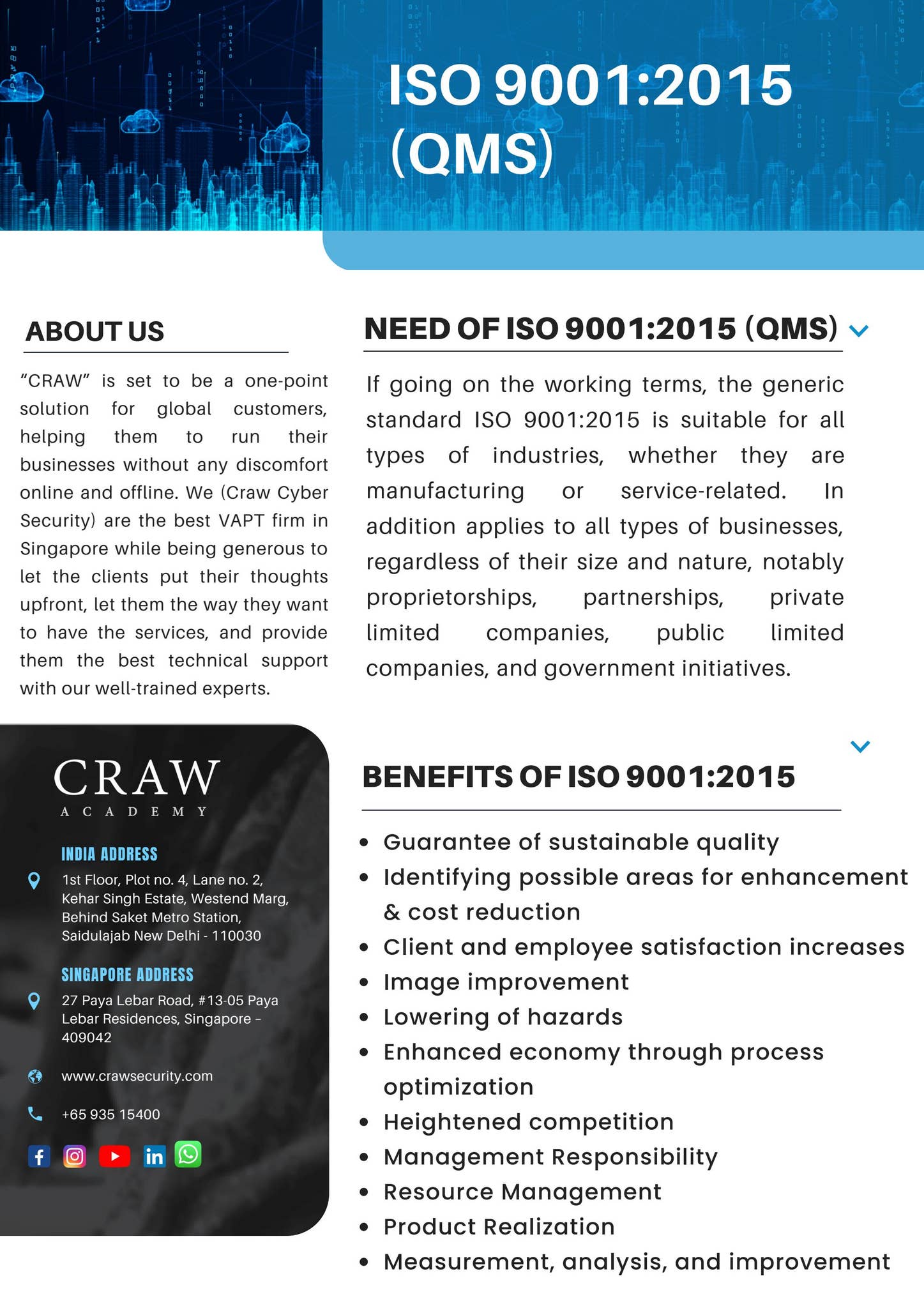 ISO 9001:2015 (QMS) by crawsecurity123 - Issuu