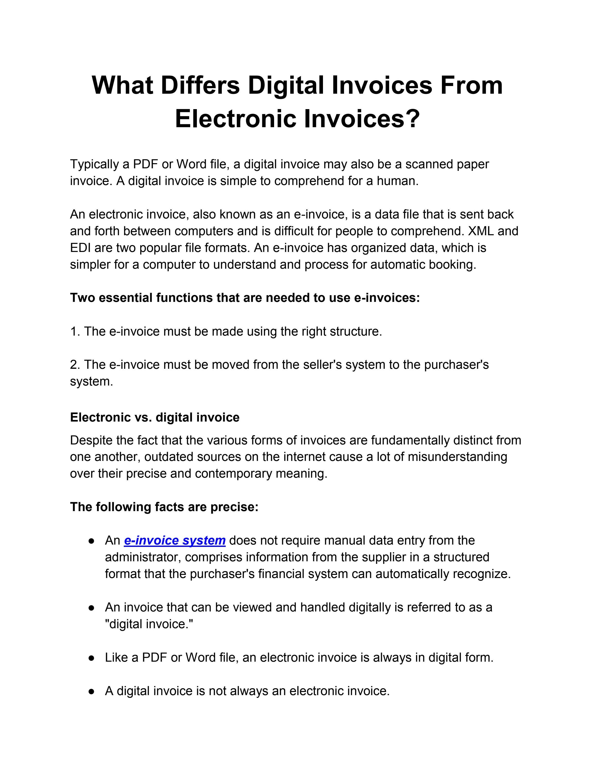 Electronic Invoice Clipart