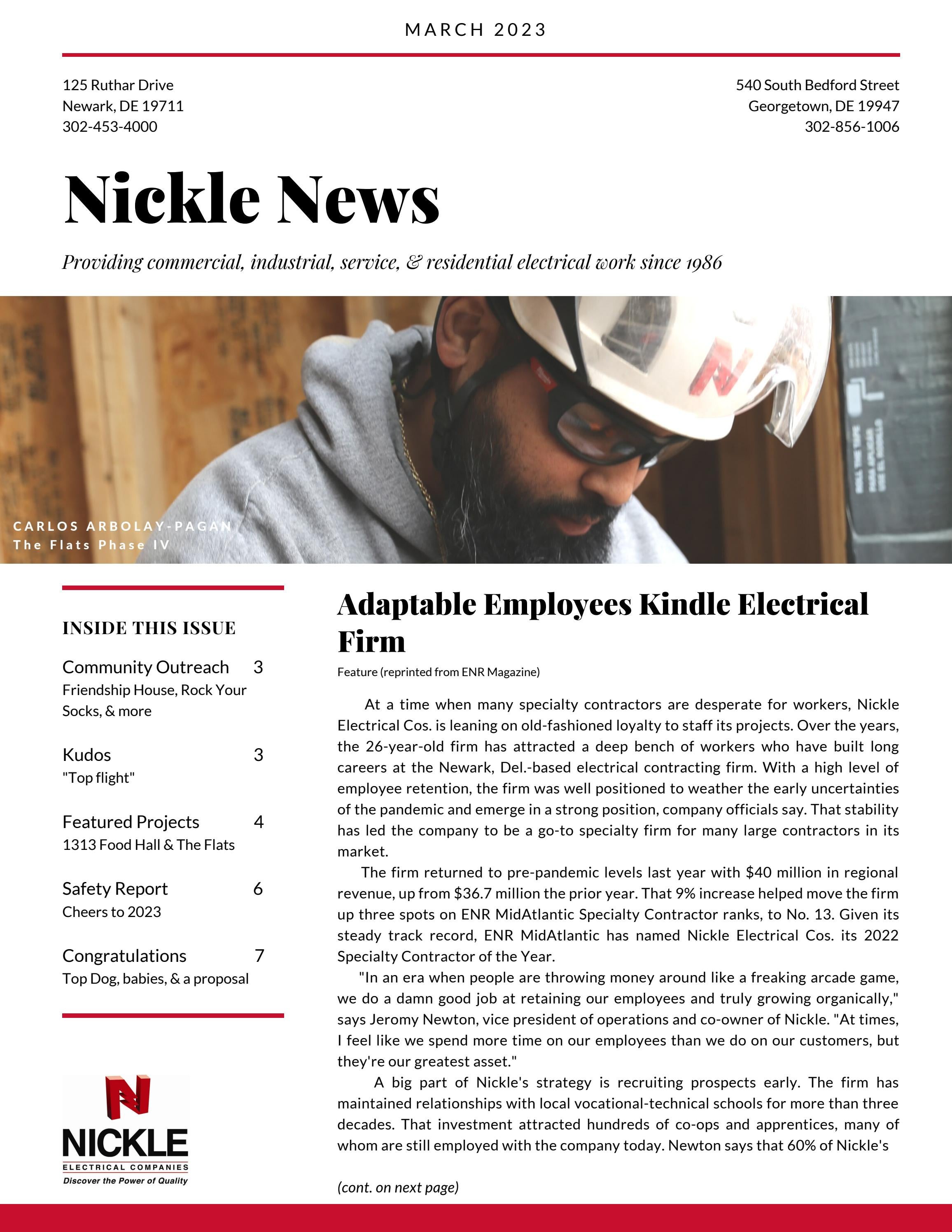 Nickle News - March 2023 by Nickle Electrical - Issuu