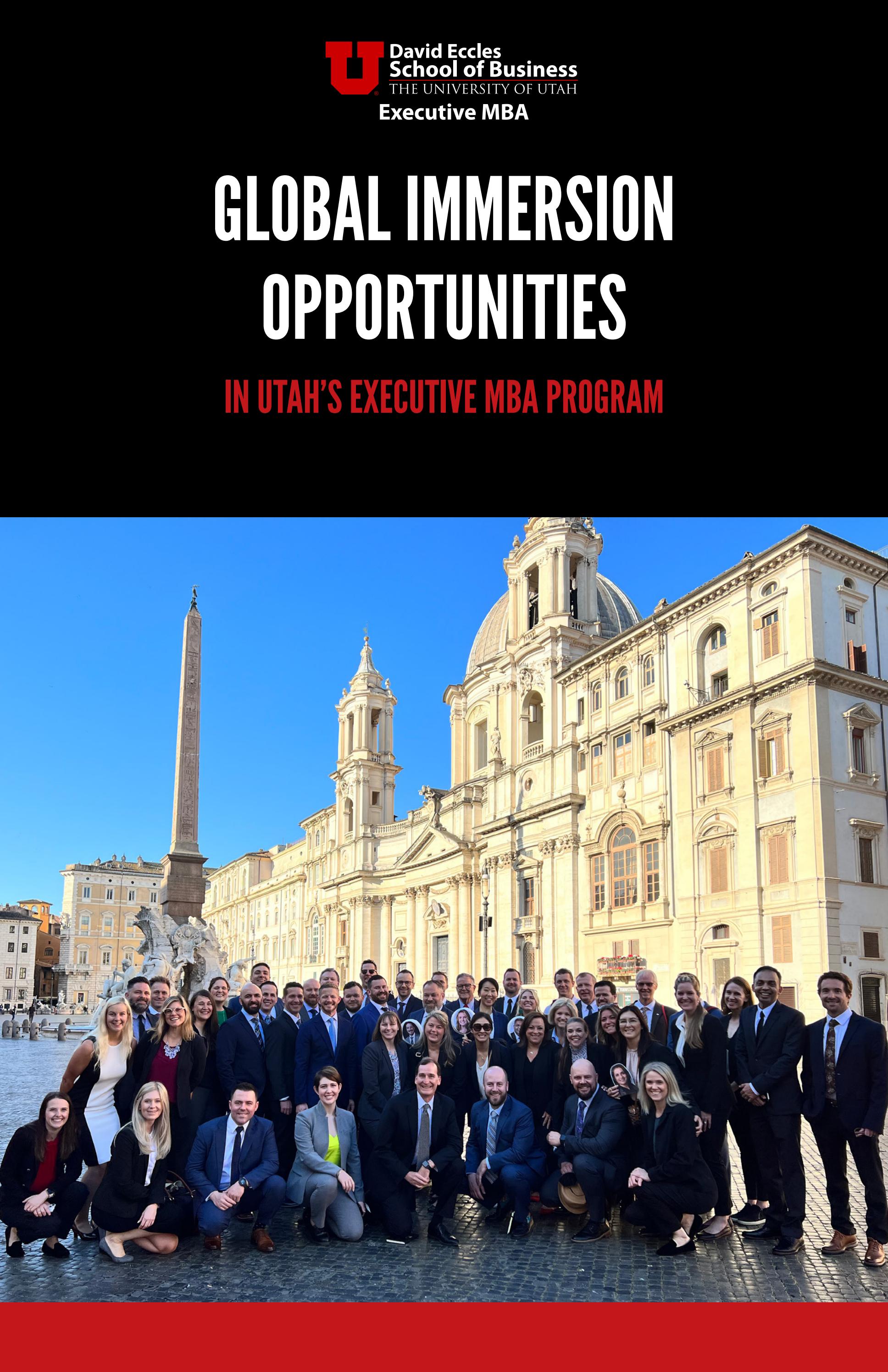 EMBA Global Immersion Guide by University of Utah's MBA Programs and ...