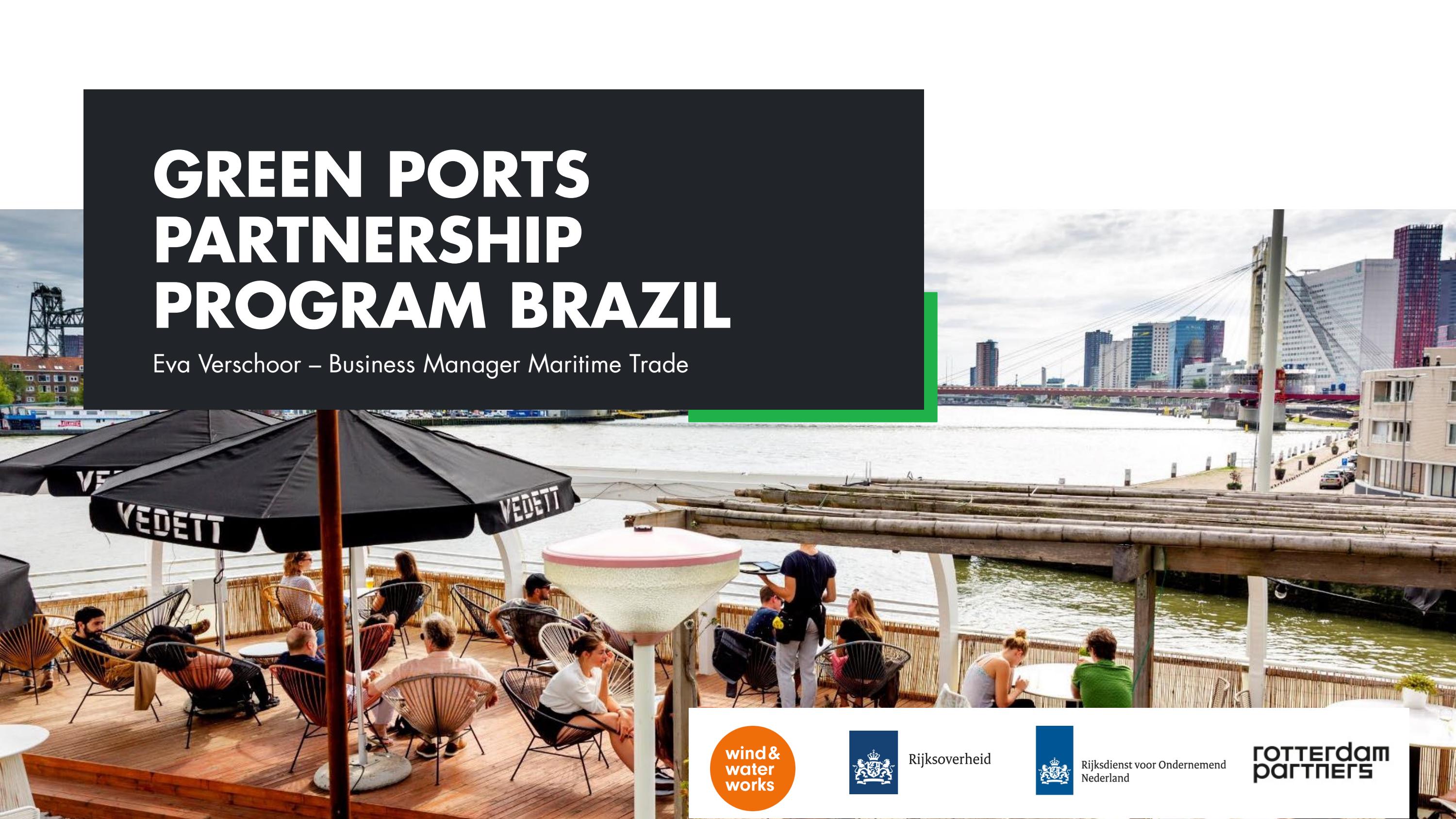 Green Ports Partnership program Brazil – NL by Rotterdam Partners - Issuu