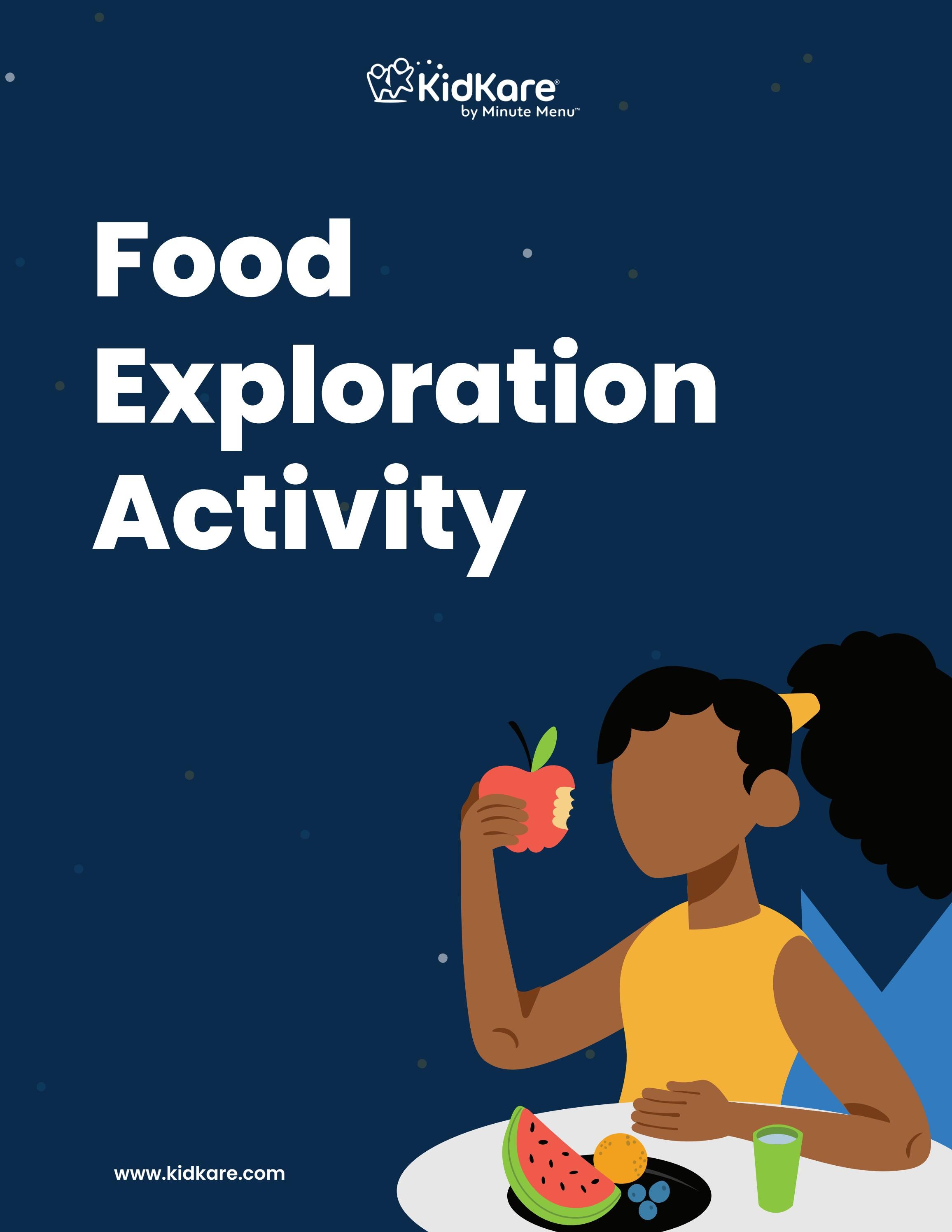 Food Exploration Activity by KidKare by Minute Menu - Issuu