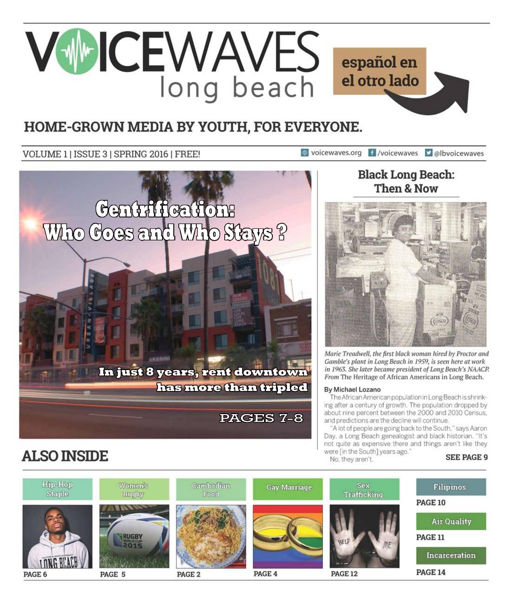 VoiceWaves: Gentrification (2016) by Youth Leadership Institute - Issuu