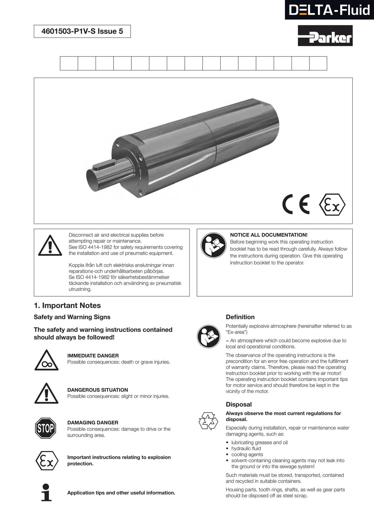 Installation Leaflet P1V-S by deltafluid - Issuu