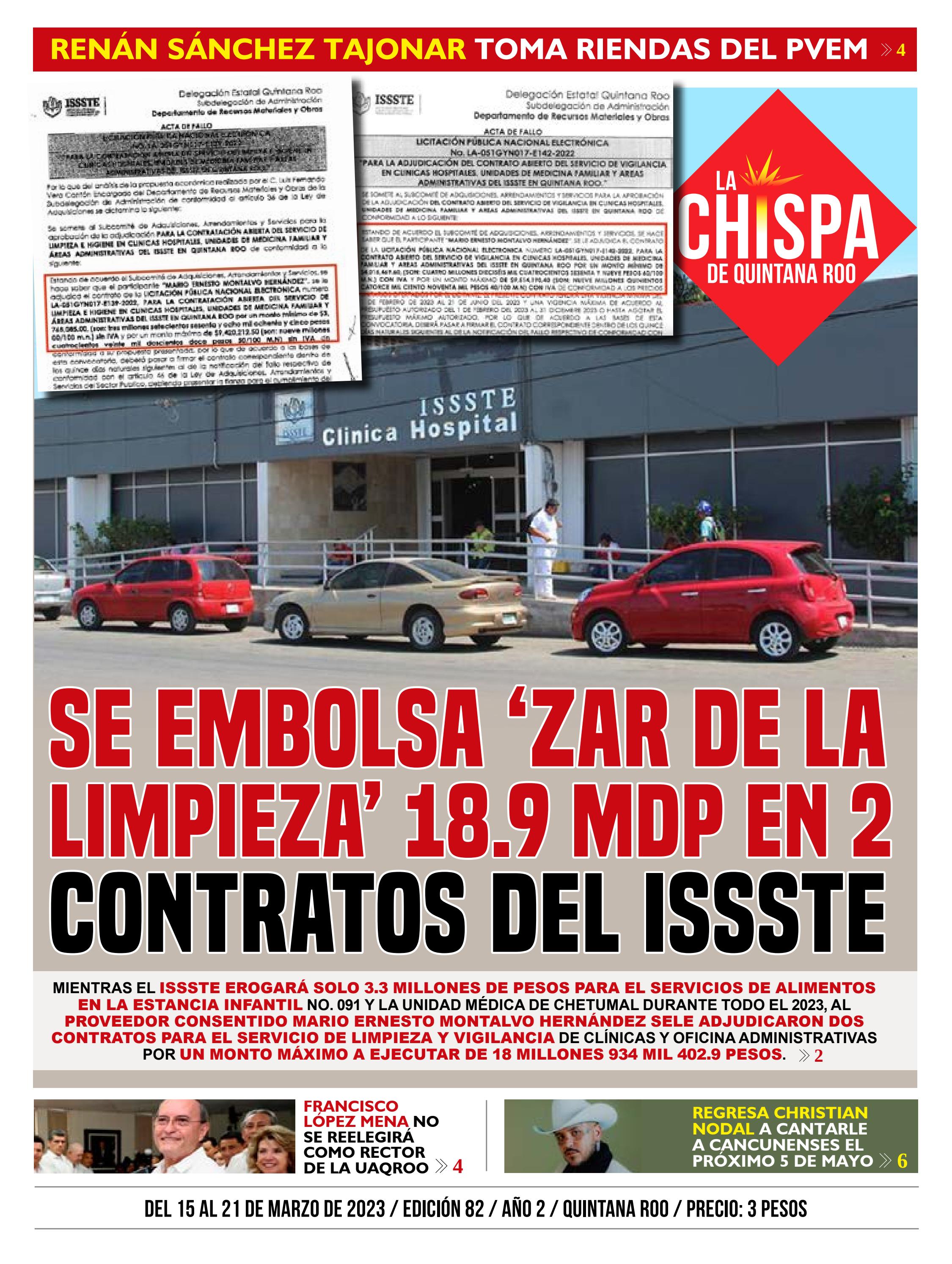 Semanario La Chispa de Quintana Roo, edición 82 by Revista LaChispa - Issuu