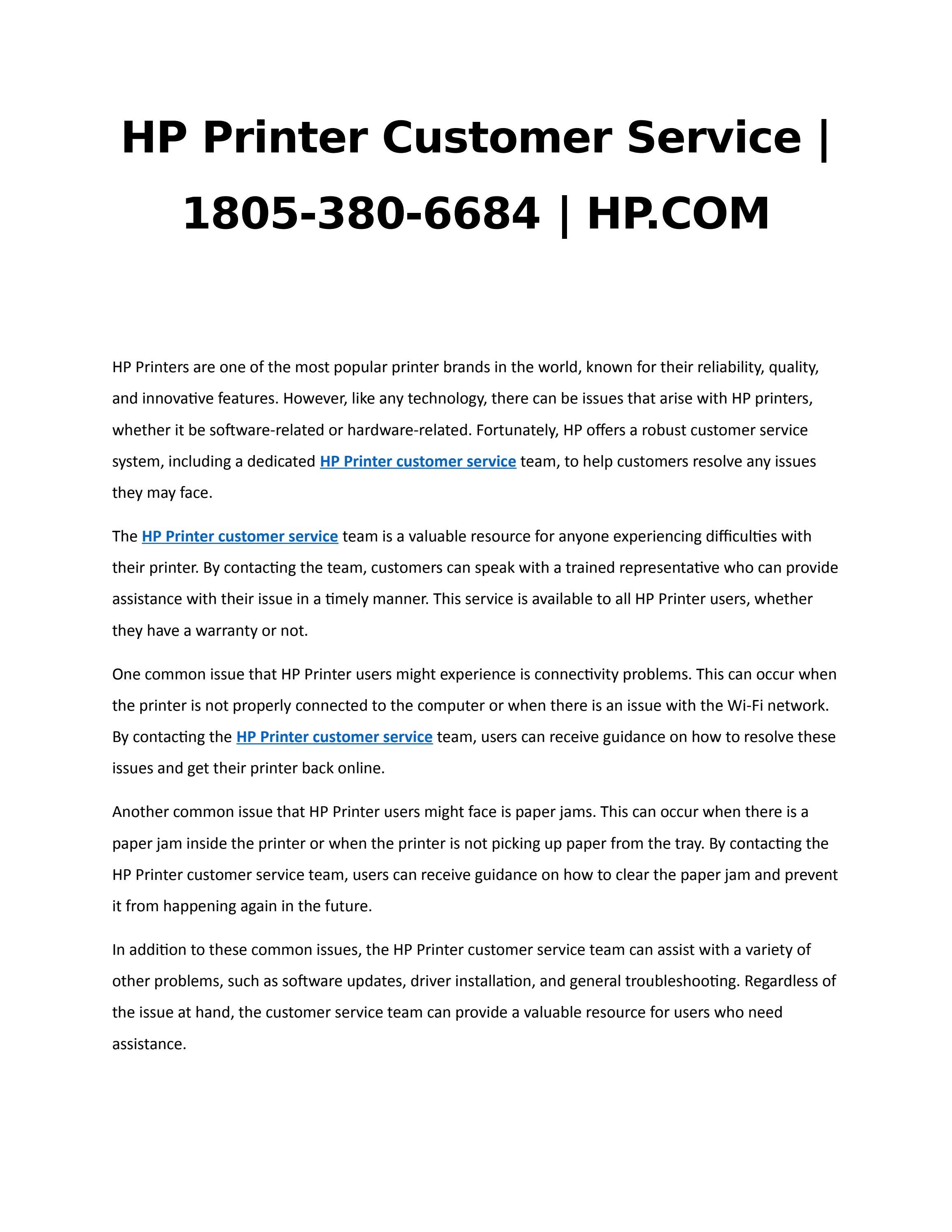 HP Printer Customer Service 1805 380 6684 HP COM By Buddyprinterfix hp-printer-customer-service-1805-380-6684-hp-com-by-buddyprinterfix