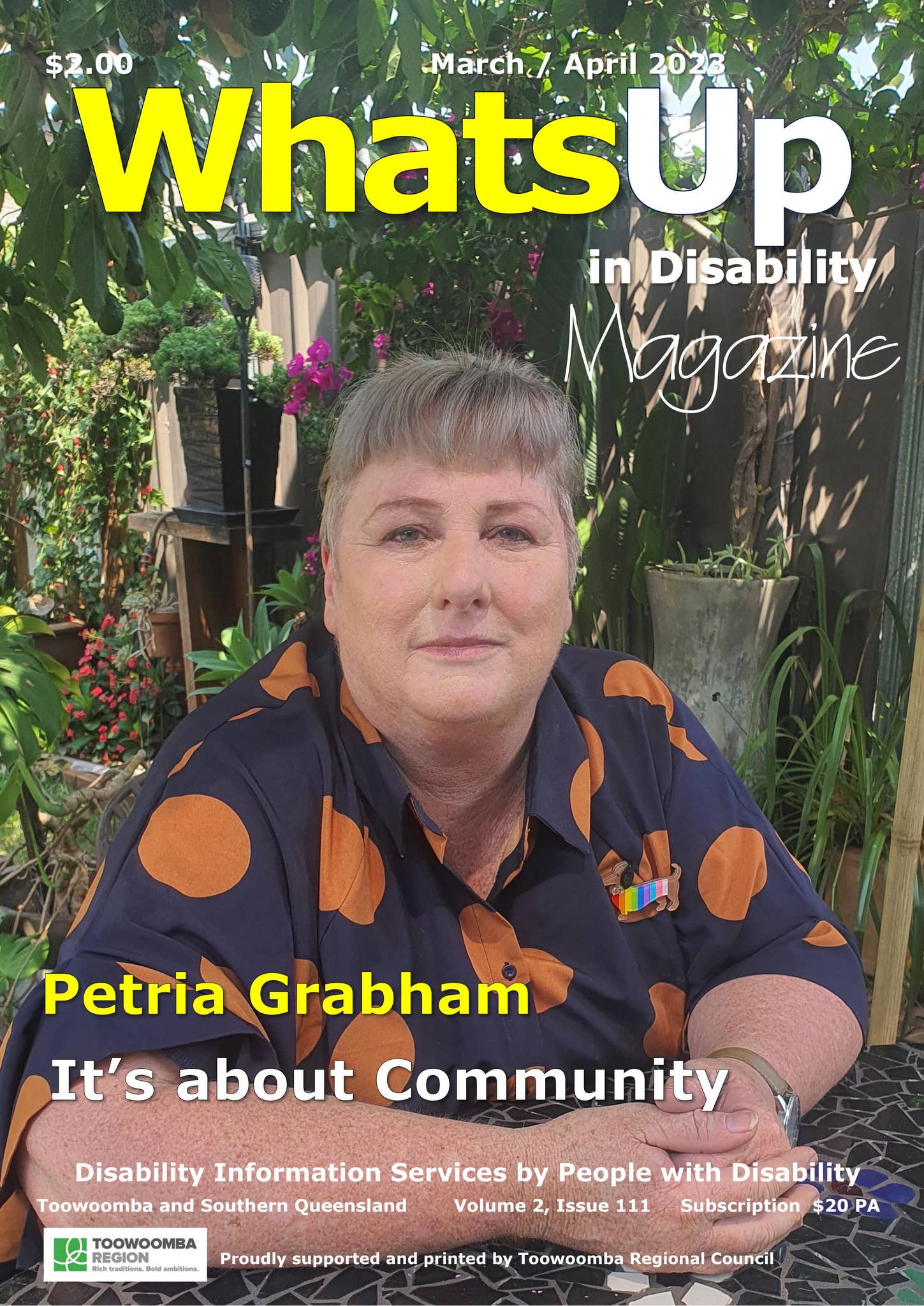 WhatsUp in Disability Magazine Mar Apr 2023 by BigDog Support - Issuu