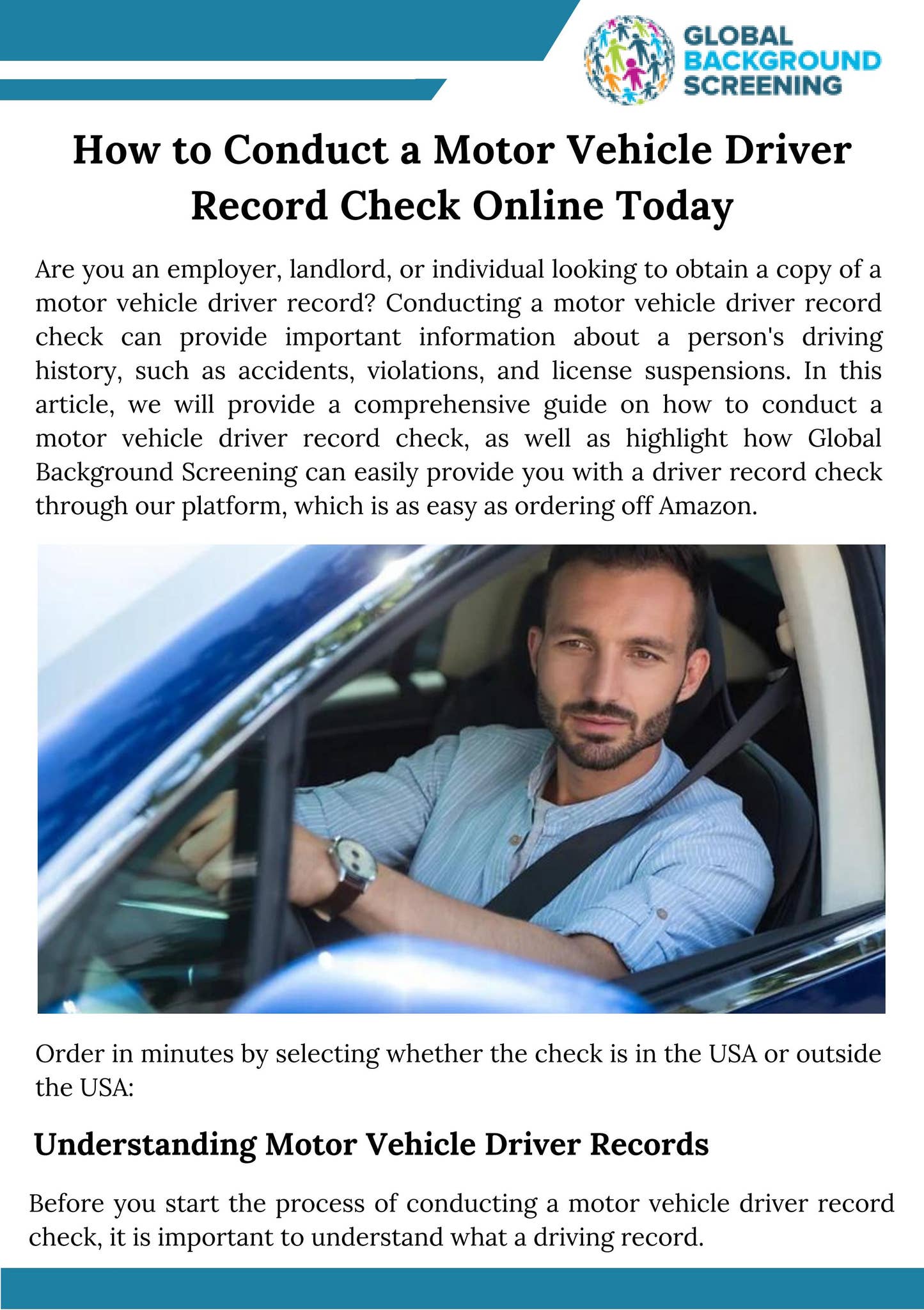 How to Conduct a Motor Vehicle Driver Record Check Online Today by ...