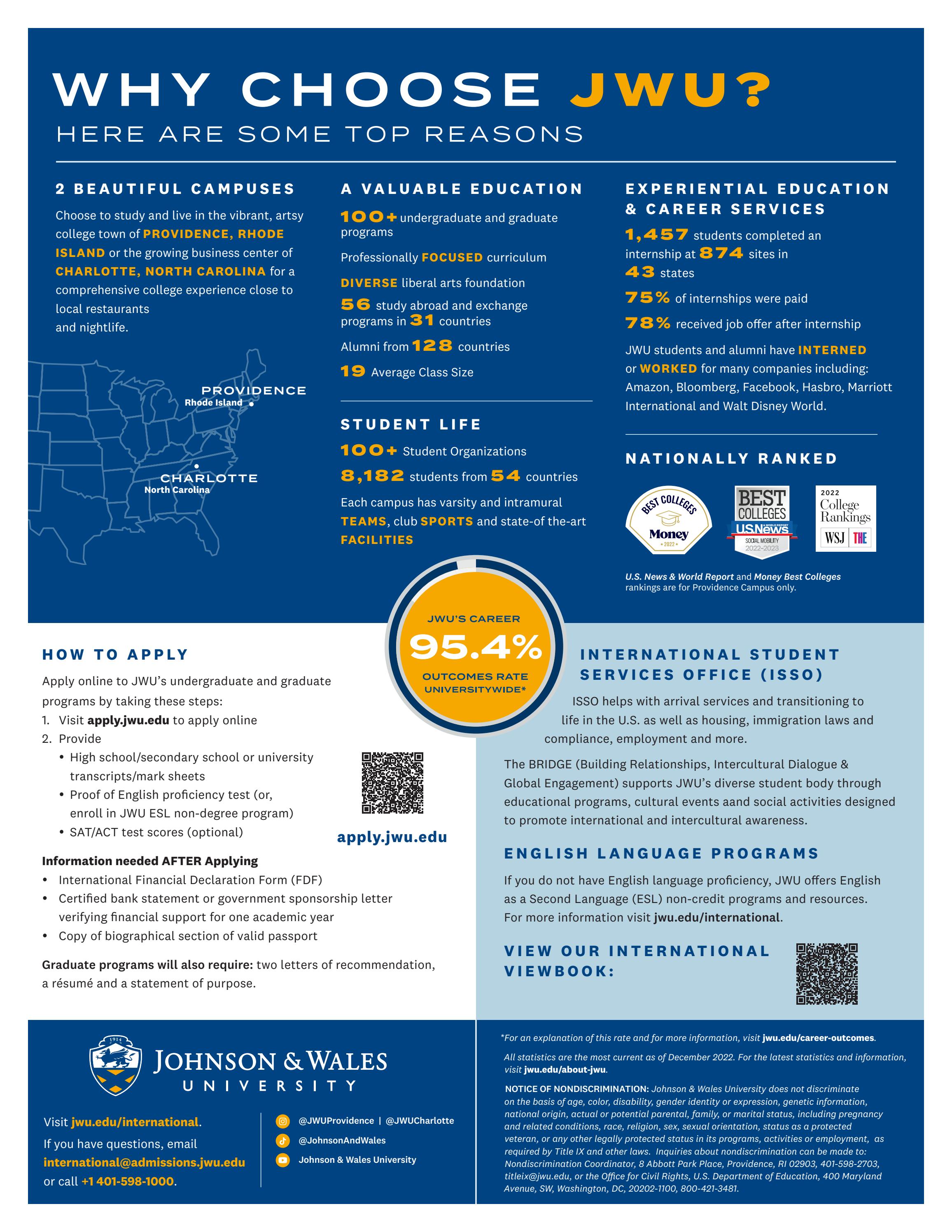 2223 INTL Overview Flyer by Johnson & Wales University - Issuu