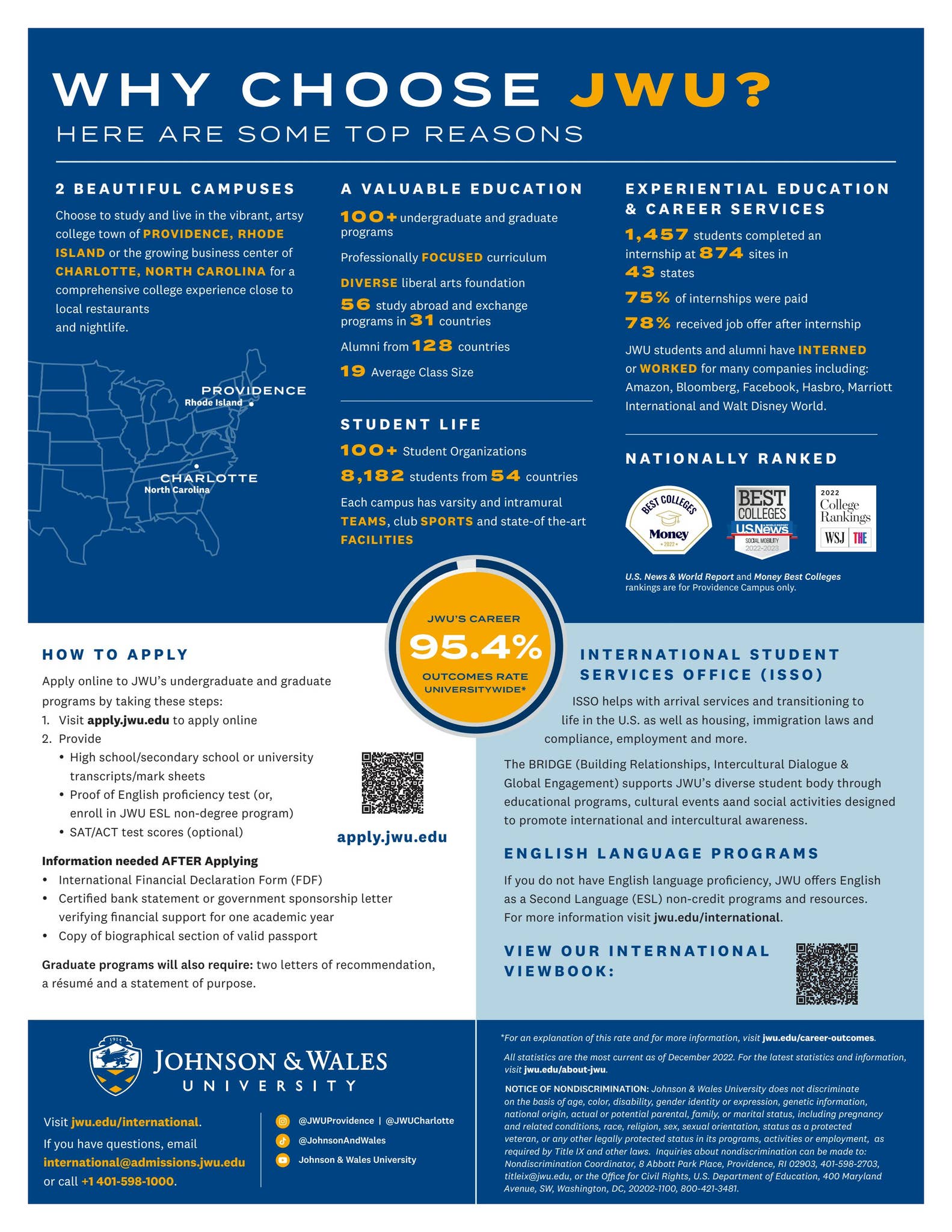 2223 INTL Overview Flyer by Johnson & Wales University - Issuu