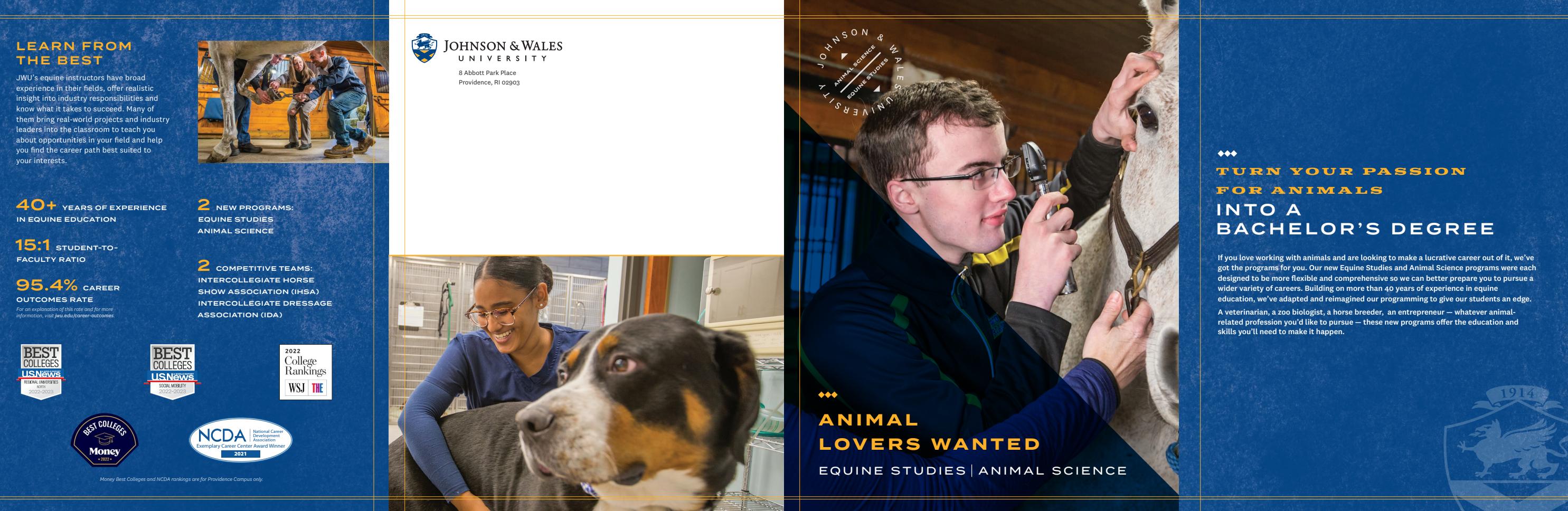 2223 Animal Equine Brochure by Johnson & Wales University - Issuu