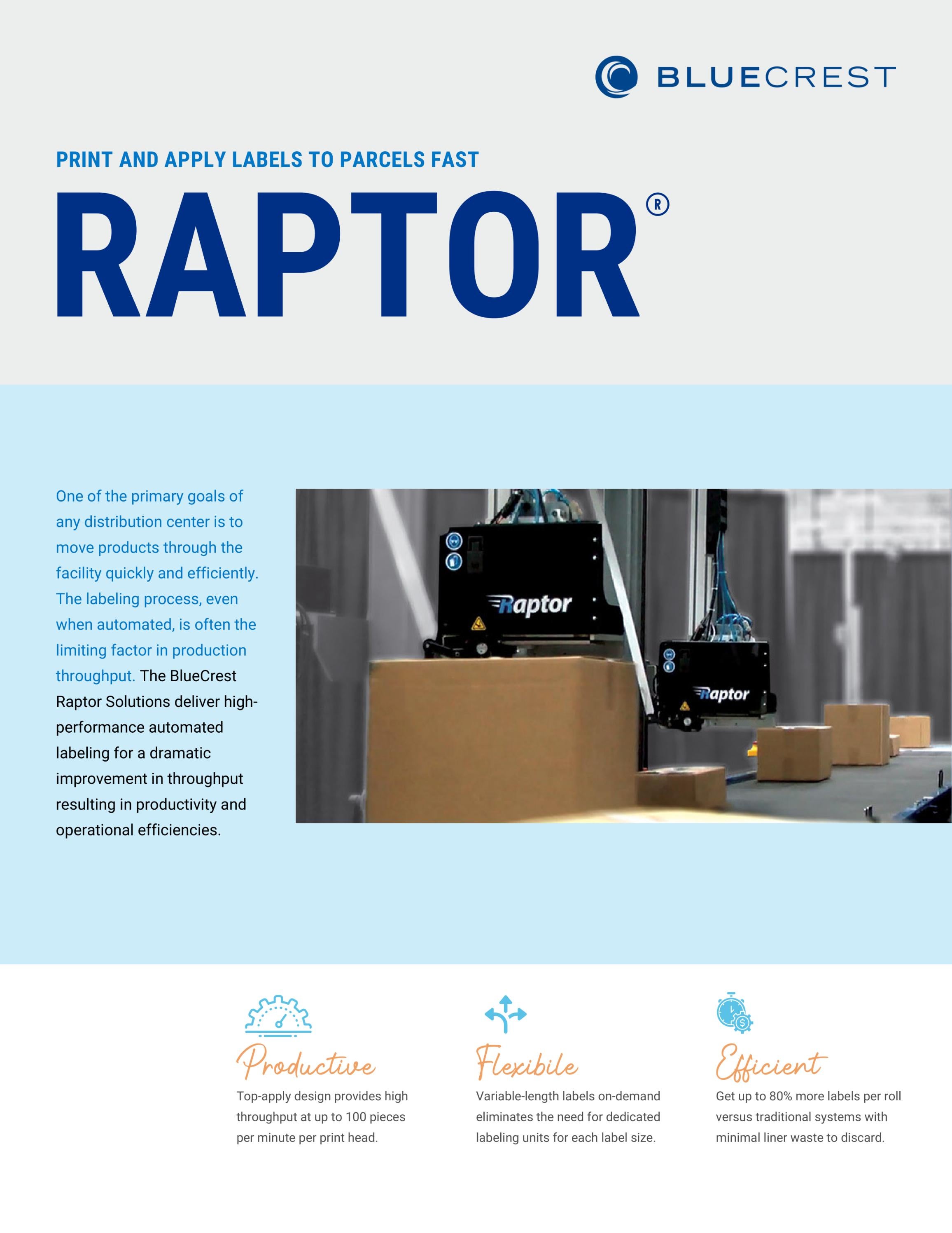 Raptor Labeler Cut Sheet (US) by BlueCrest - Issuu
