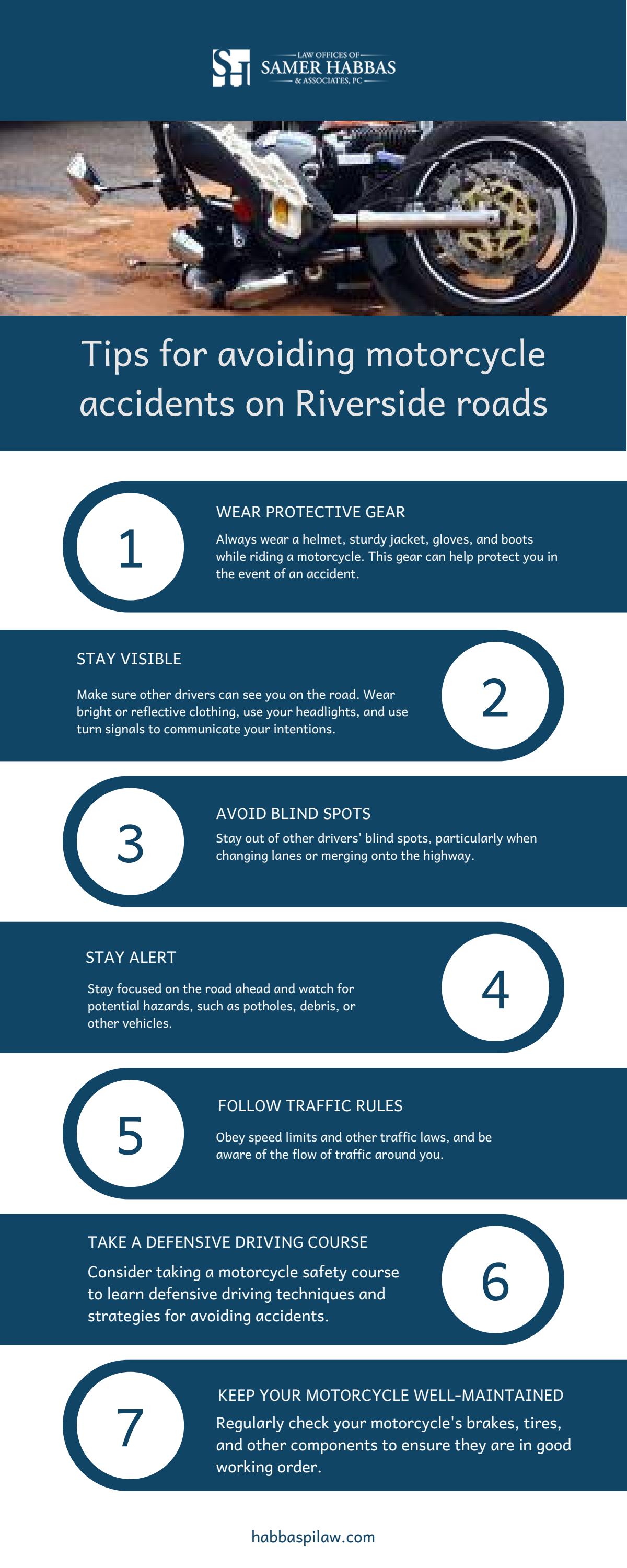 Tips for avoiding motorcycle accidents on Riverside roads | Riverside ...