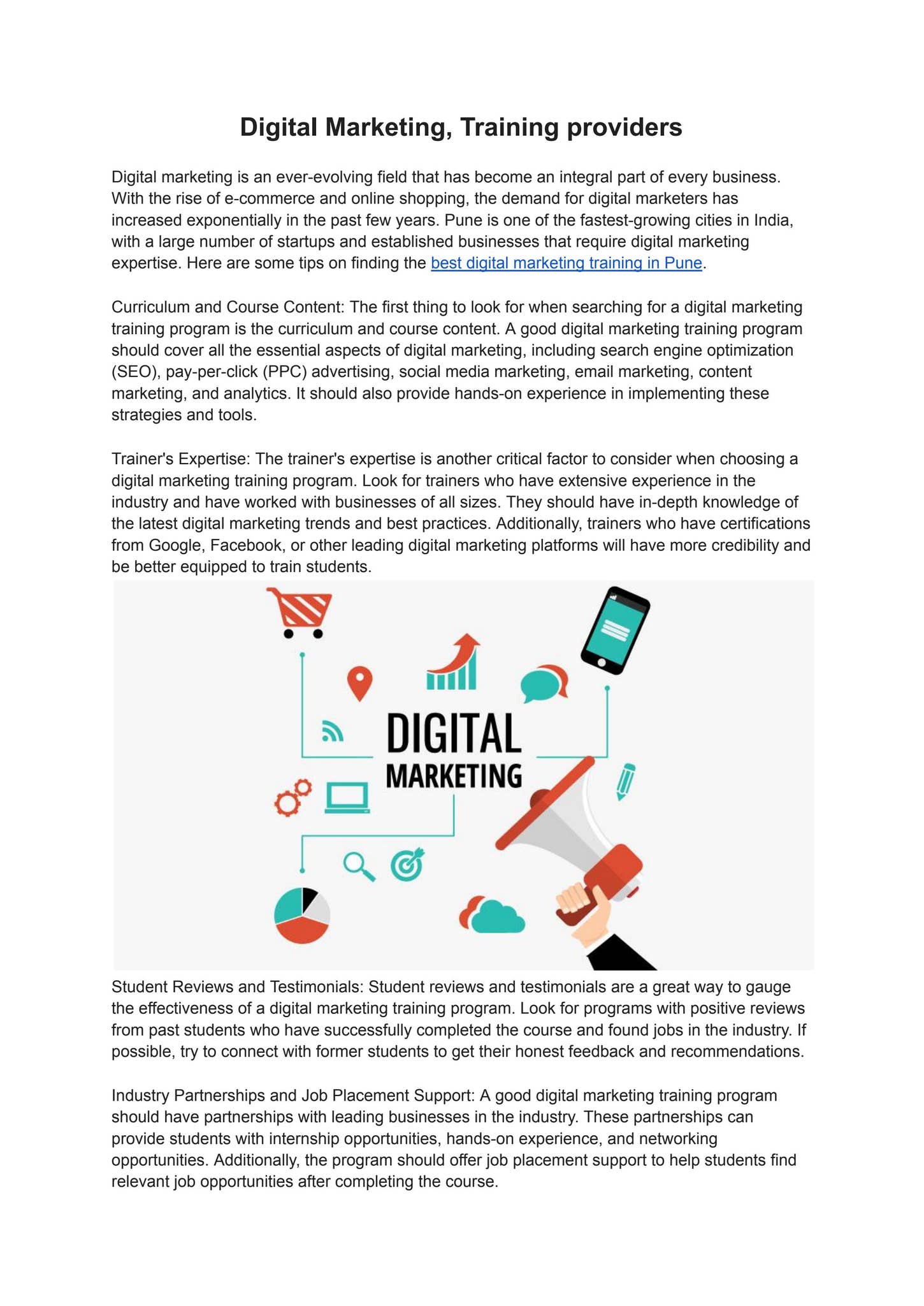 Best Digital Marketing training in Pune by Rahul Ravi M - Issuu