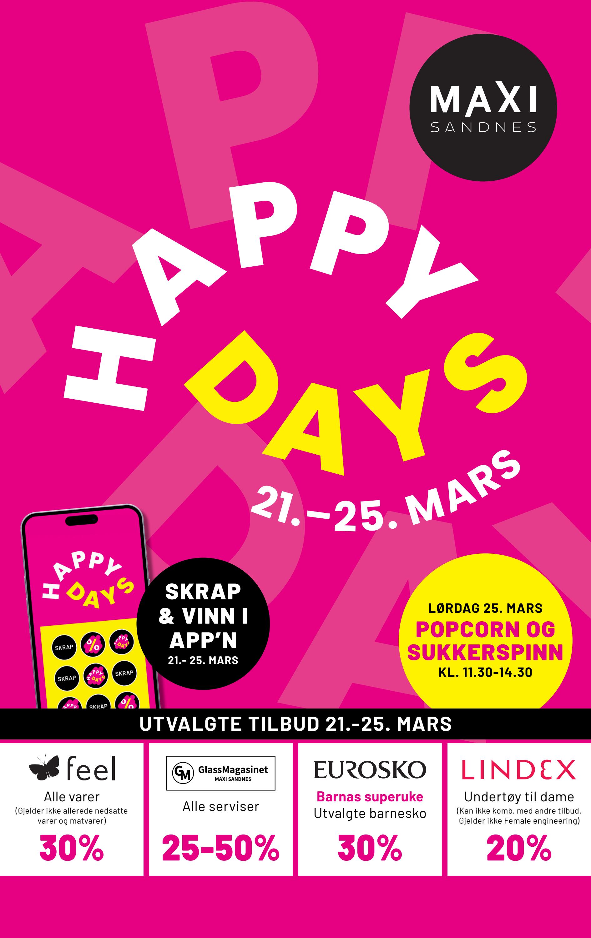 Maxi Sandnes Happy Days mars 2023 by Centerteam - Issuu