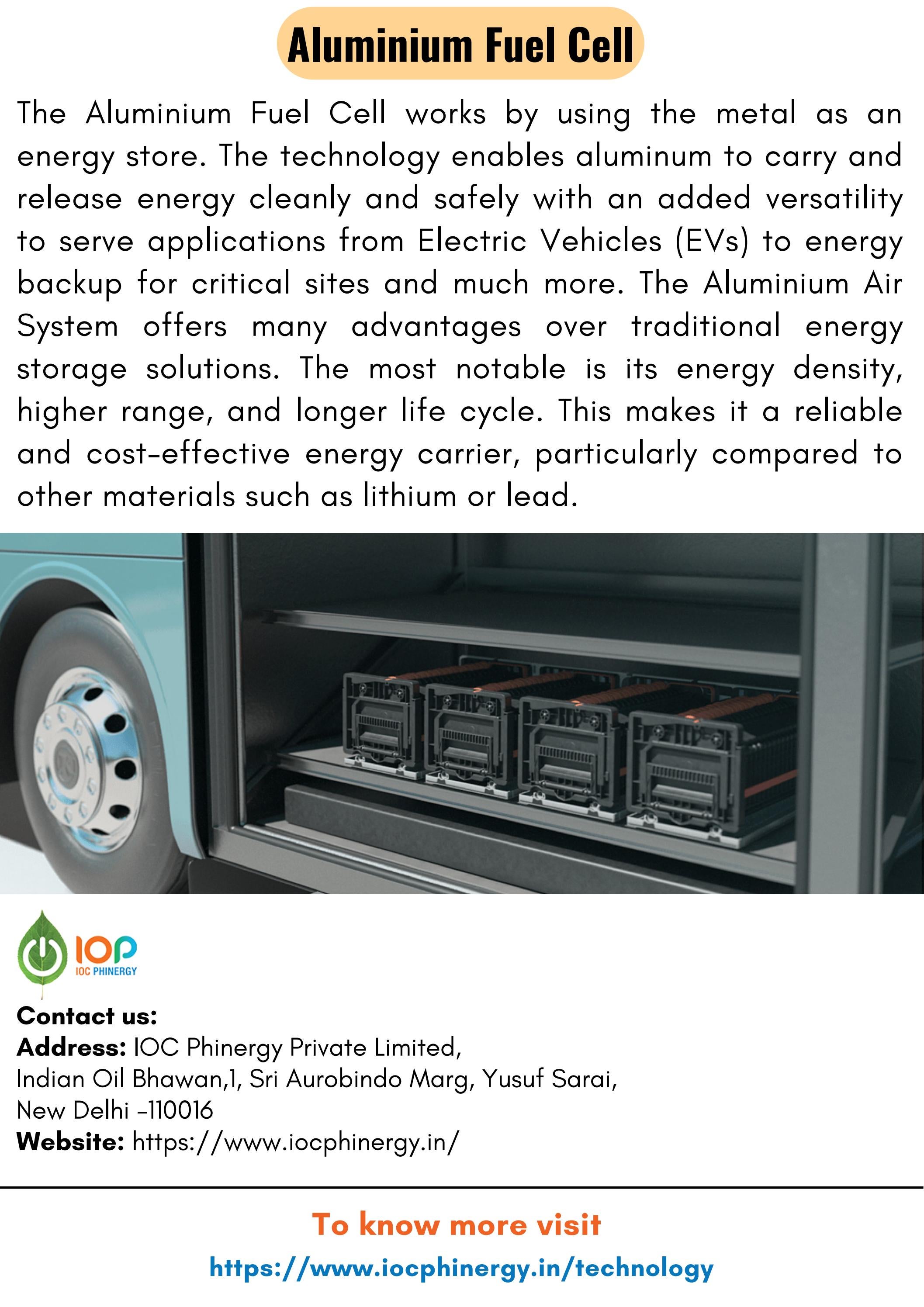 Aluminium Fuel Cell by IOC Phinergy - Issuu