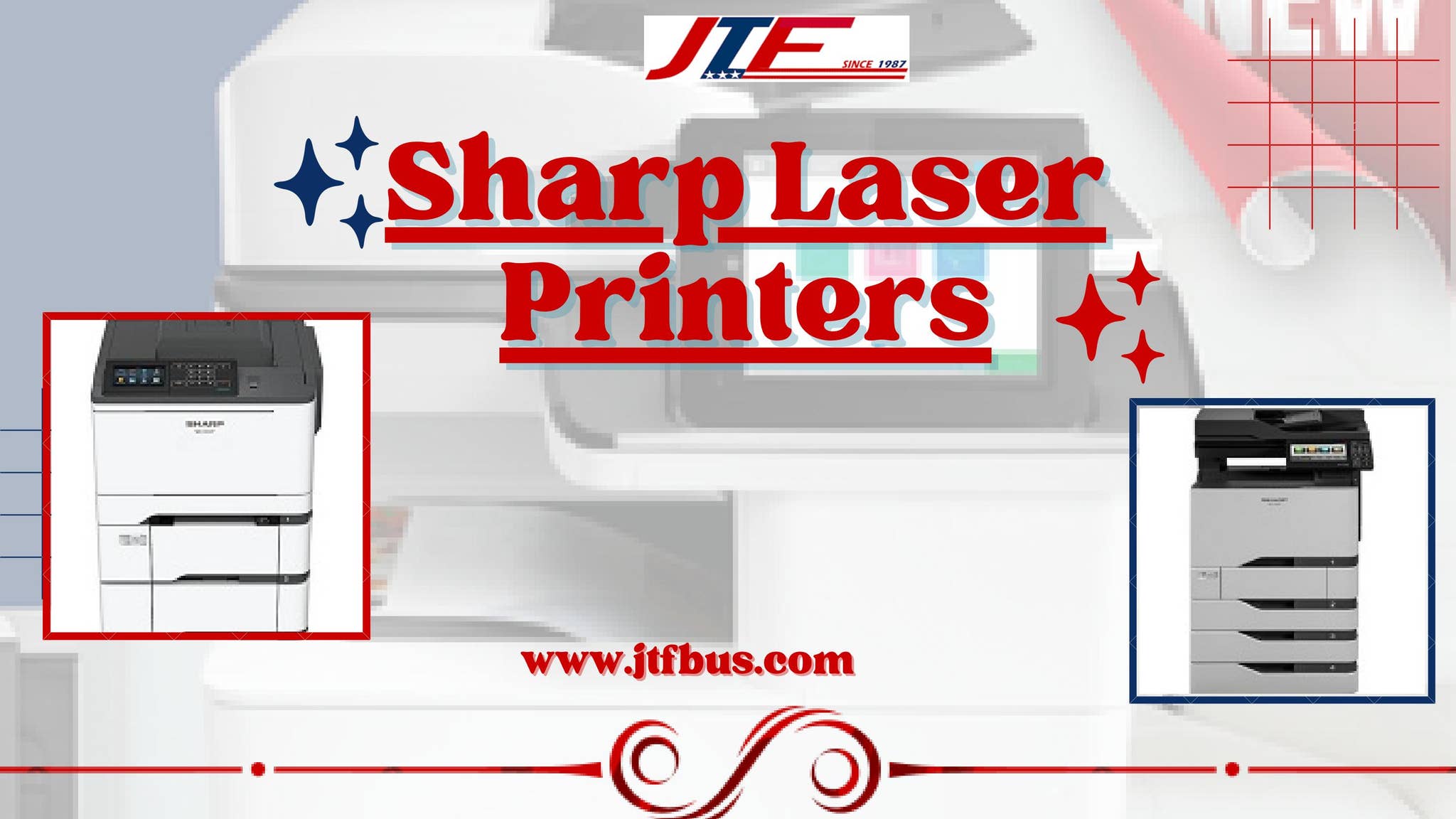 Best- Quality Of Sharp Laser Printers For Sale At JTF Business Systems ...
