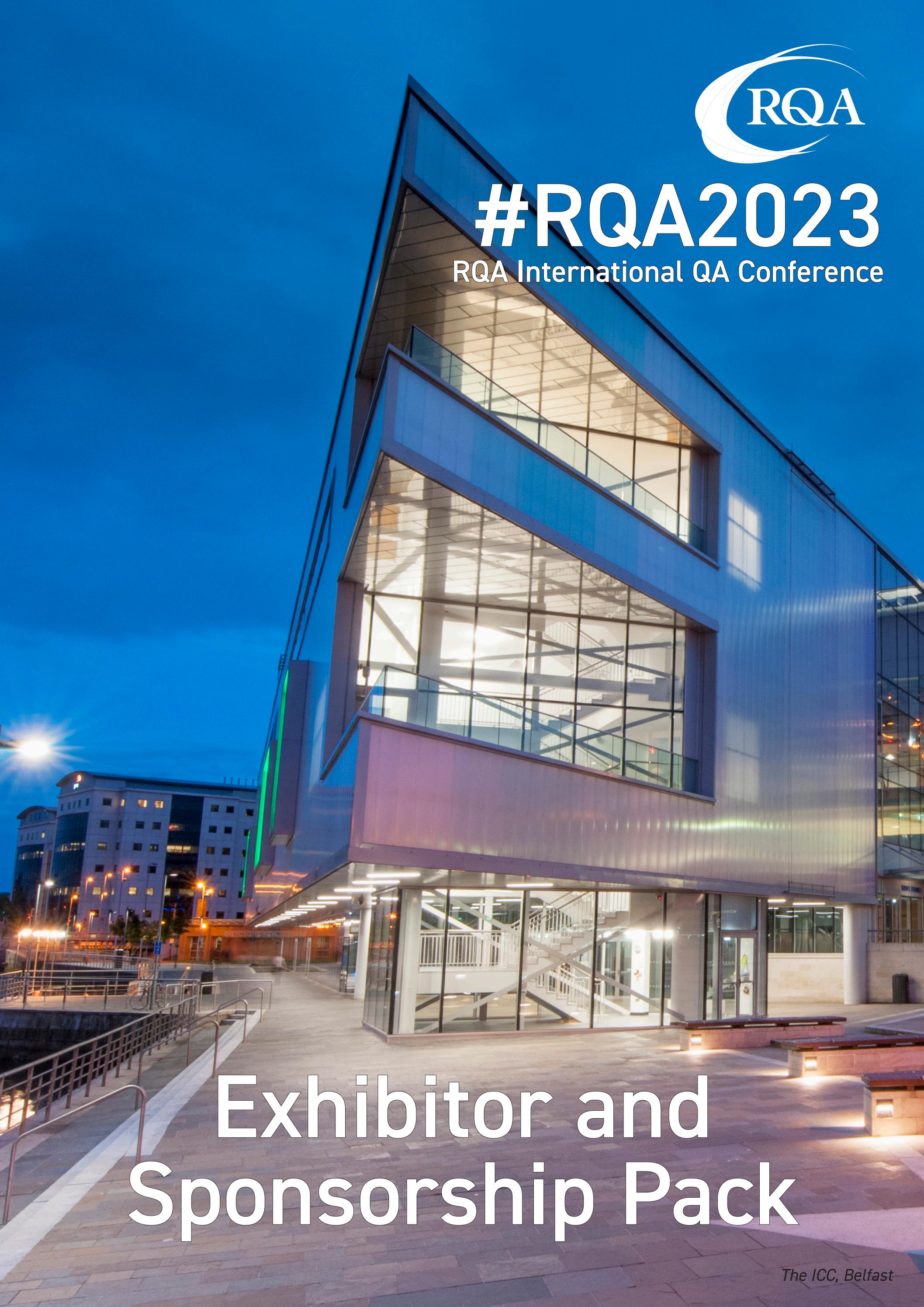 RQA2023 Exhibitor Pack by The RQA - Issuu