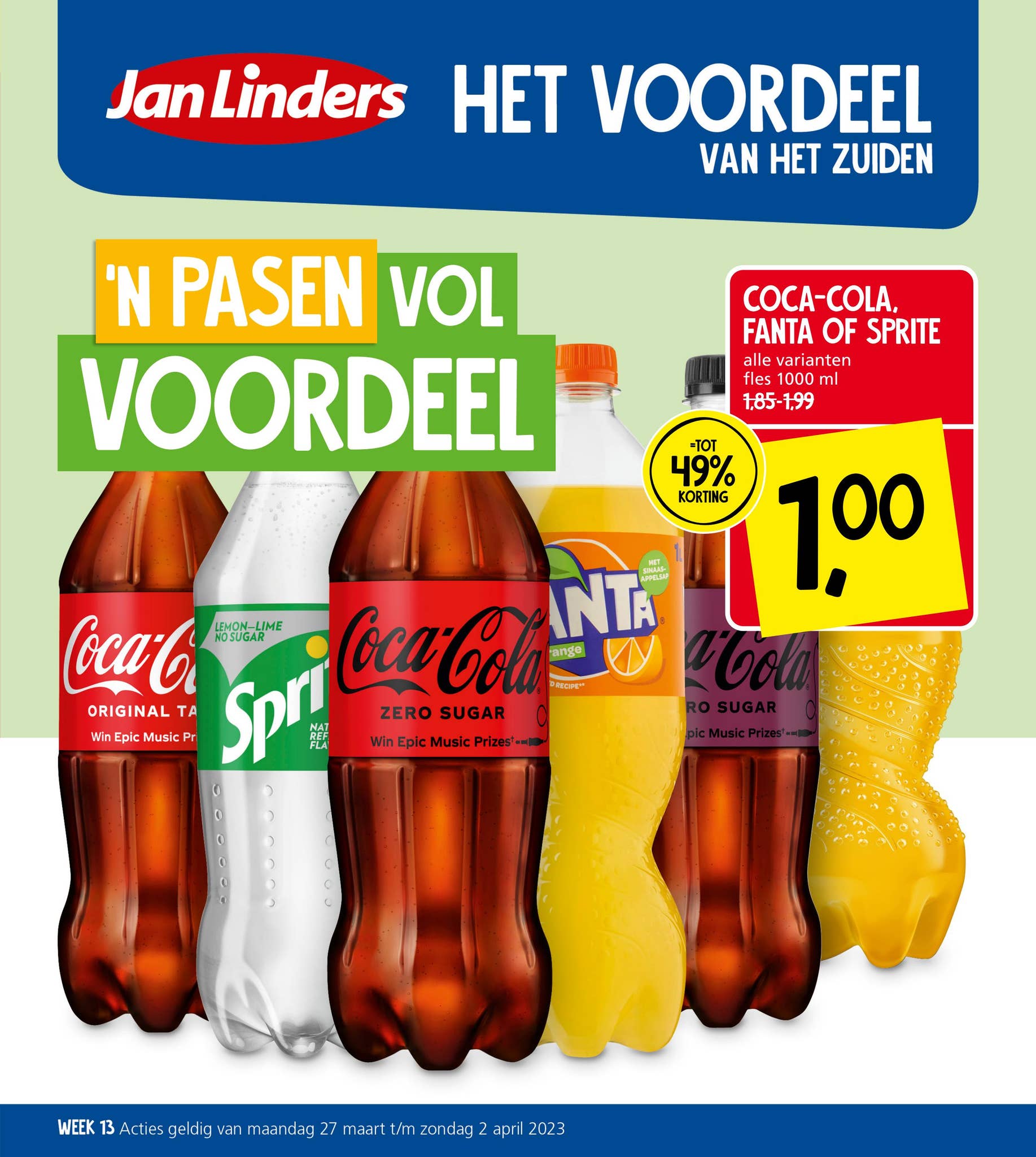 Folder week 13 by Jan Linders Supermarkten - Issuu