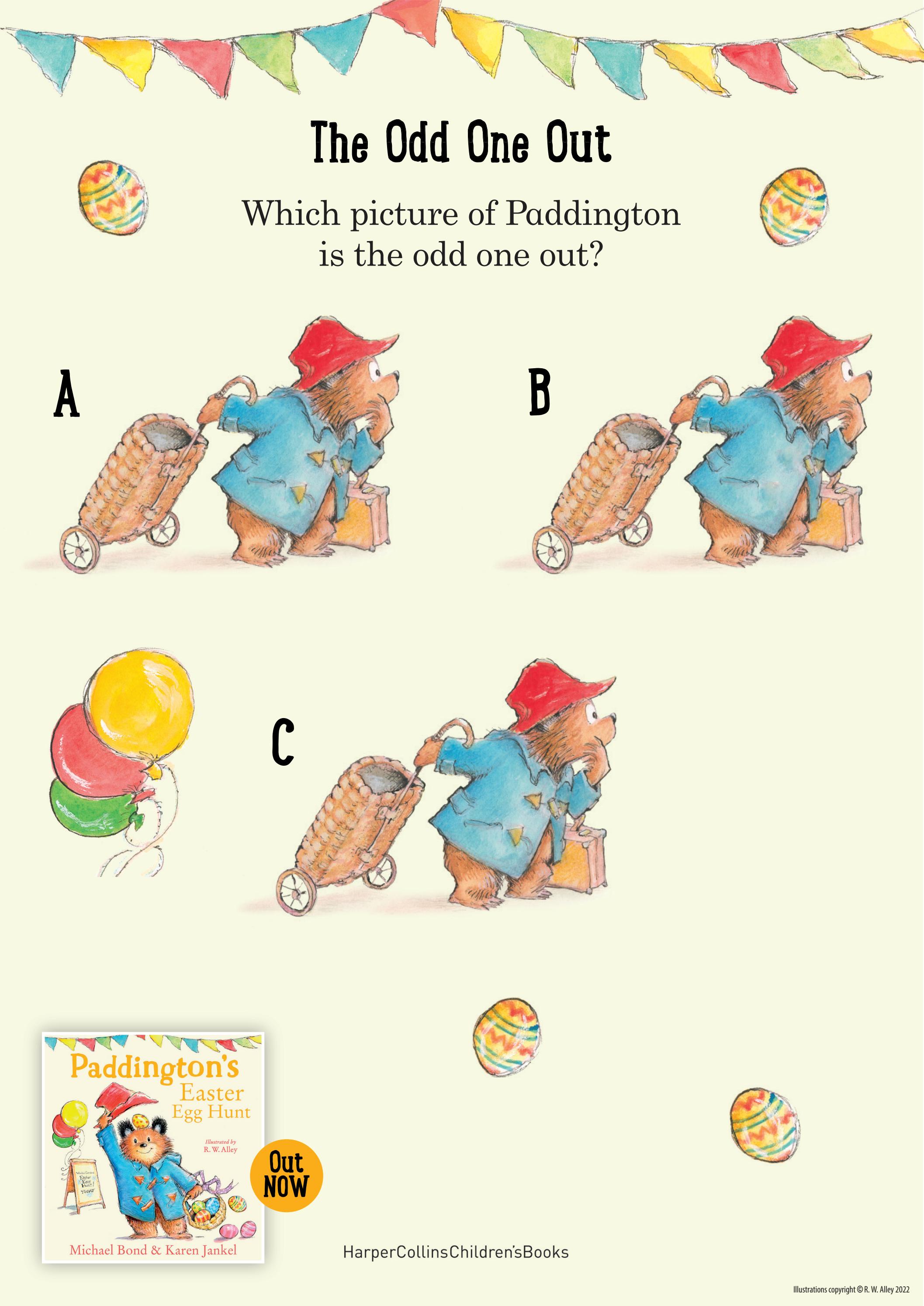 Paddington's Easter Egg Hunt Activity Sheets by harpercollinschildrens ...