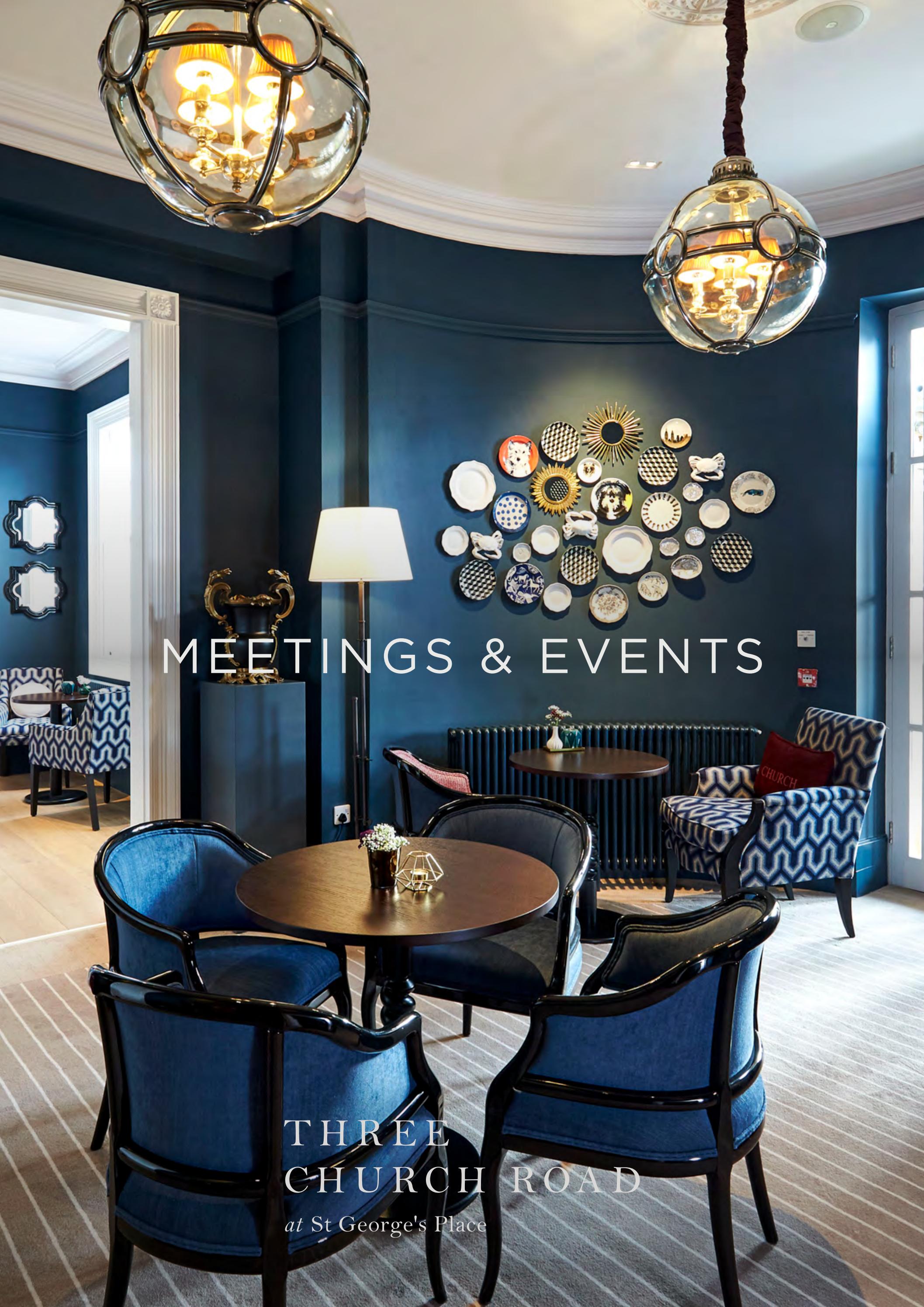 Three Church Road Meetings & Events Brochure by Audley Group - Issuu