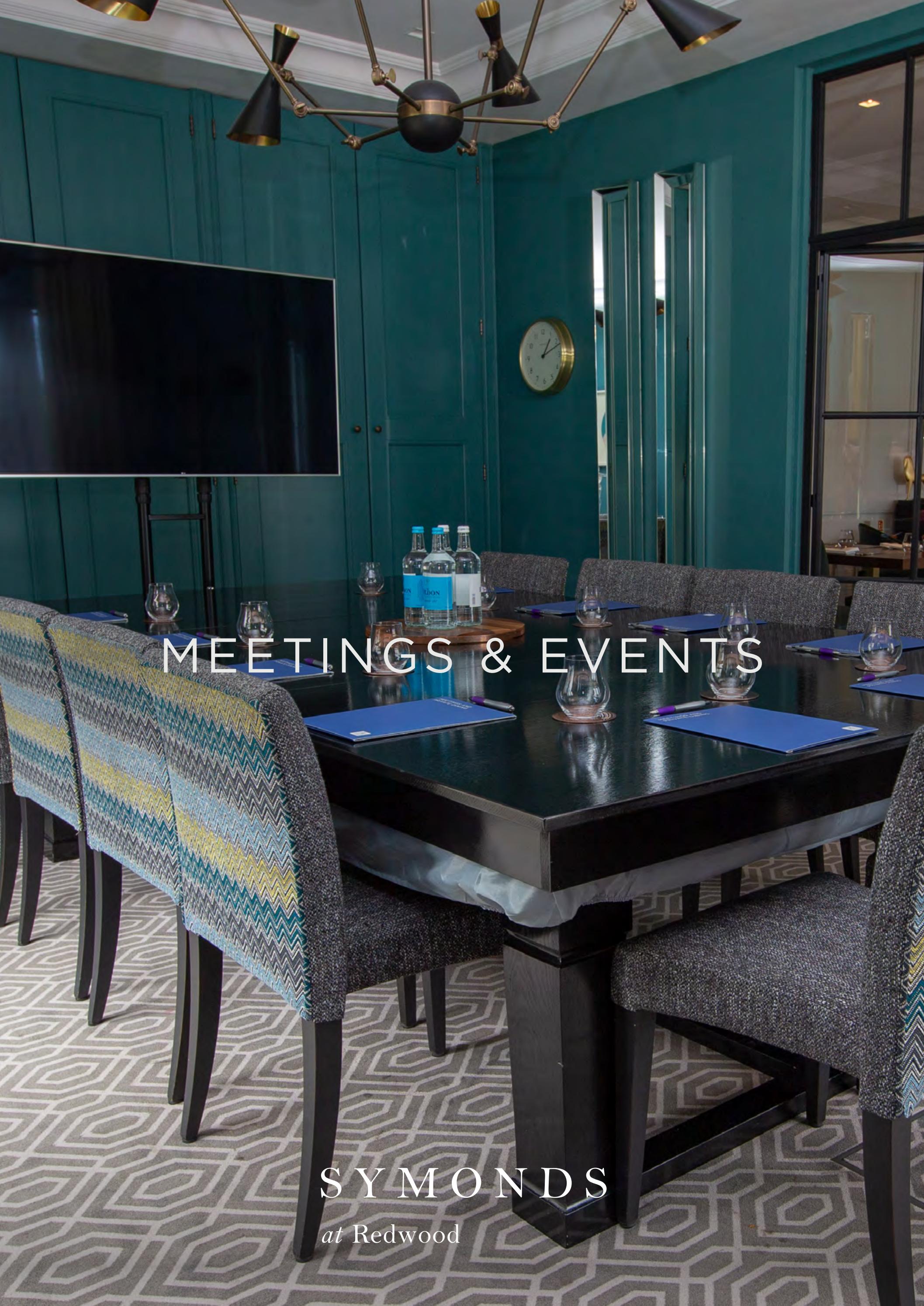 Symonds Meetings & Events Brochure by Audley Group - Issuu