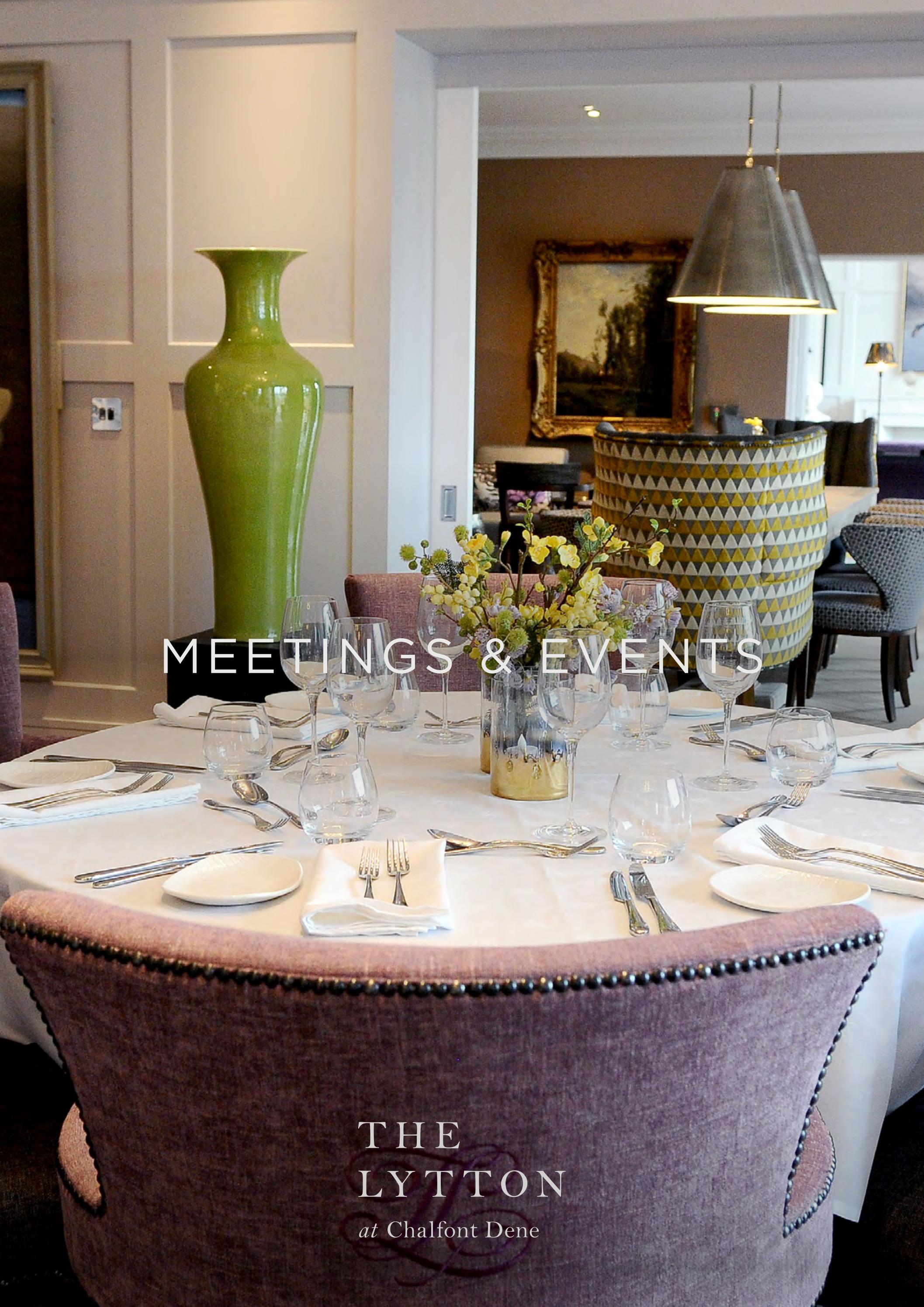 The Lytton Meetings & Events Brochure by Audley Group - Issuu