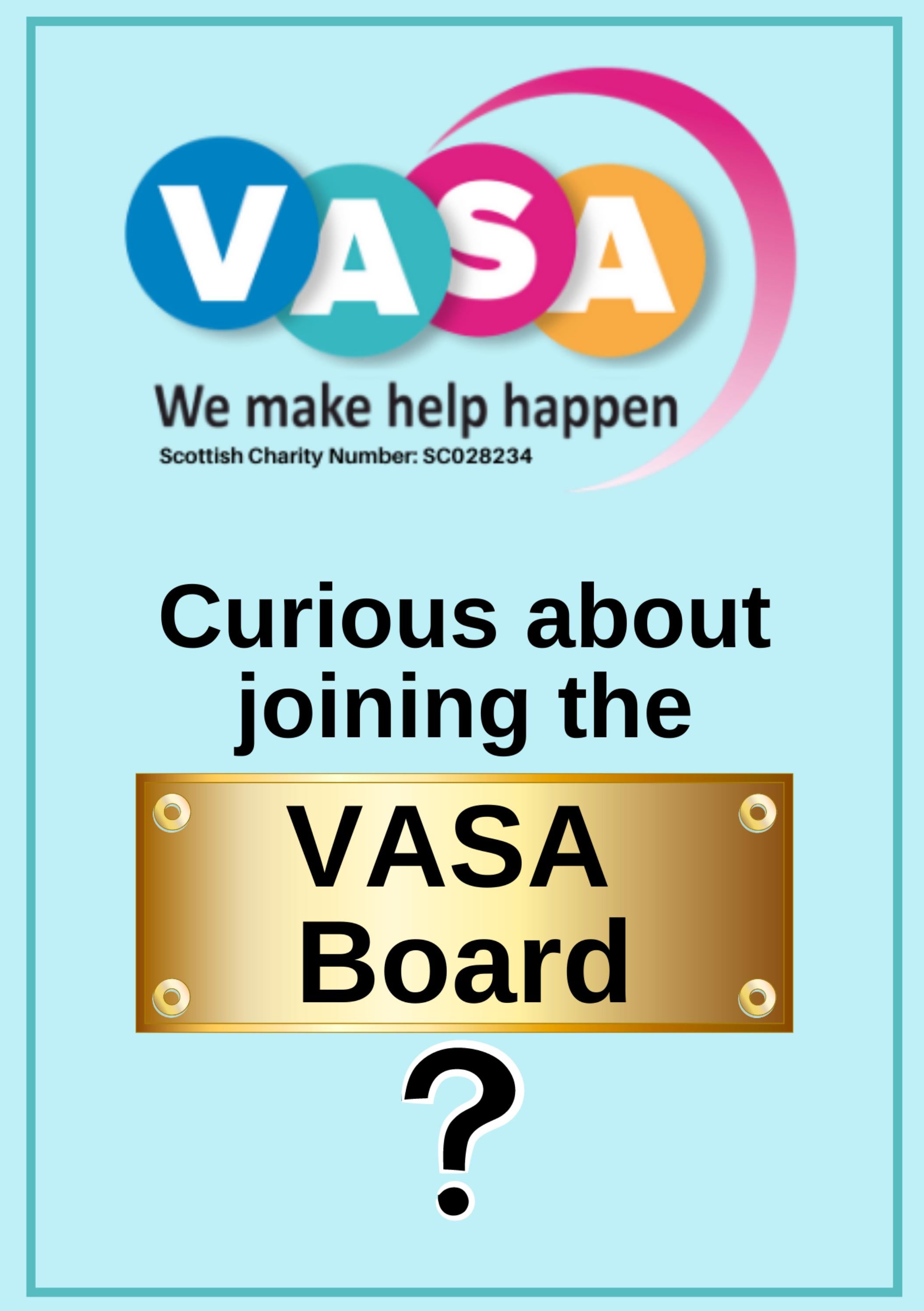 Curious about joining the VASA board? by Voluntary Action South ...