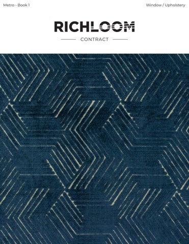 Richloom Contract | Metro Book 1 by Richloom - Issuu