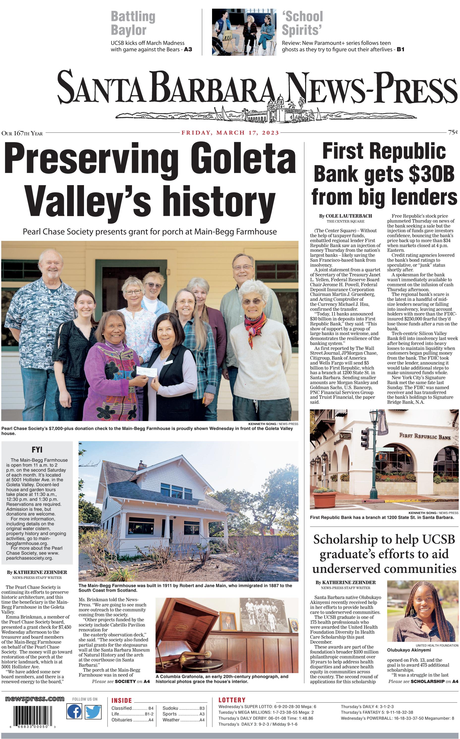 Santa Barbara News-Press: March 17, 2023 by Santa Barbara News-Press ...